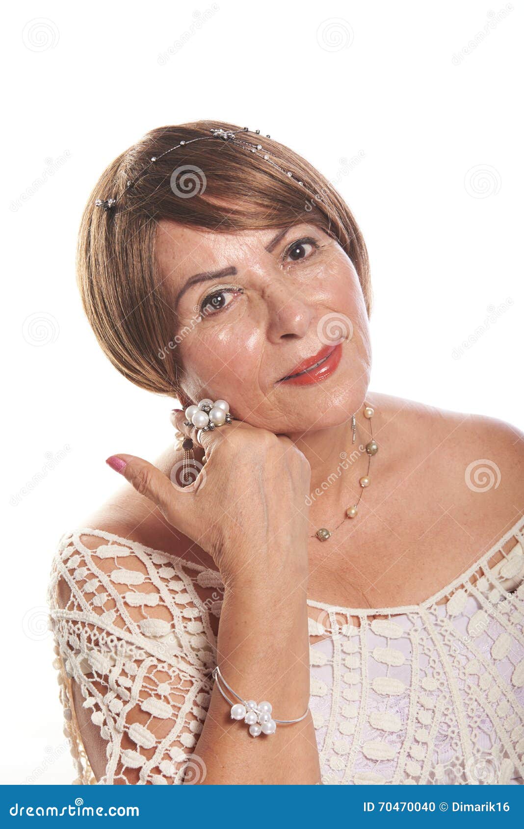 Fancy lady posing stock photo. Image of hispanic, adult - 70470040