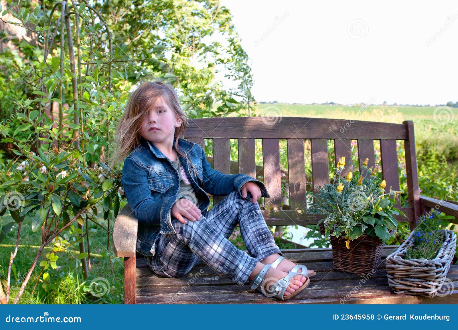 Fancy little girl stock photo. Image of daughter, child - 23645958