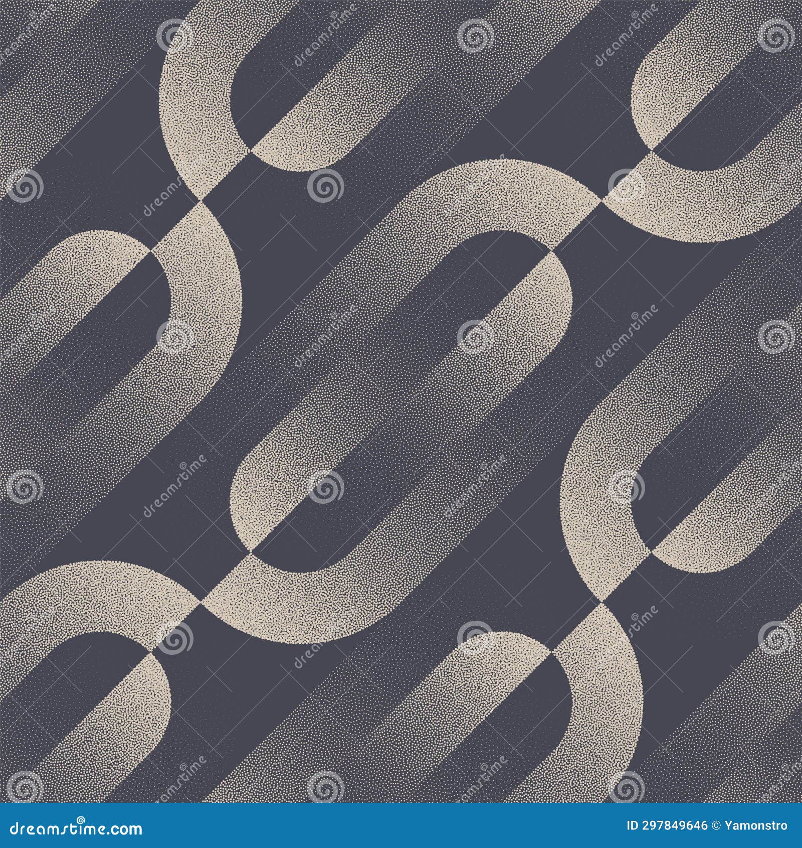 Fancy Luxury Seamless Pattern Trend Vector Dotwork Classy Abstract ...