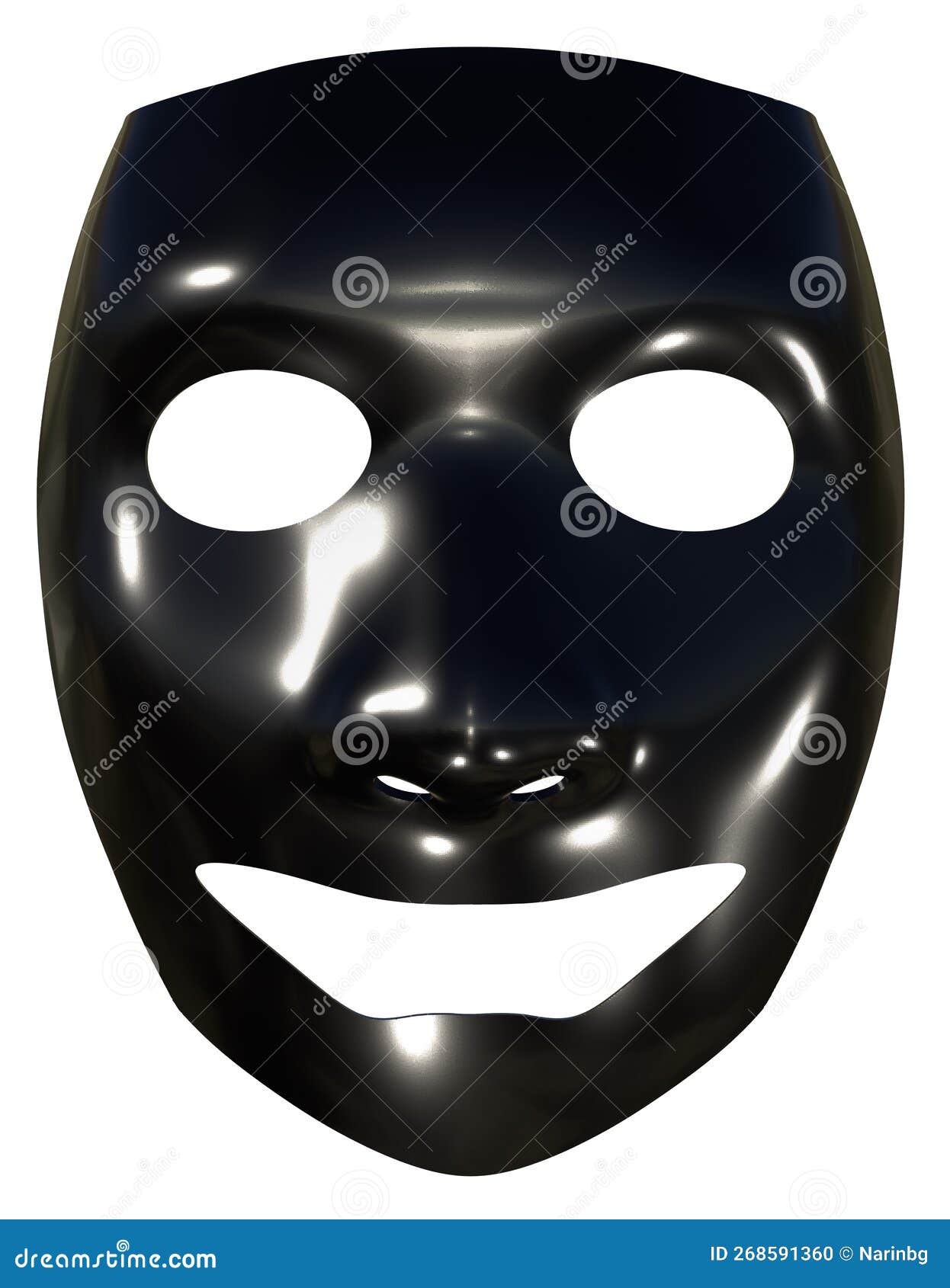 Fancy Mask 3d Icon Transparent Illustration | CartoonDealer.com #268591360