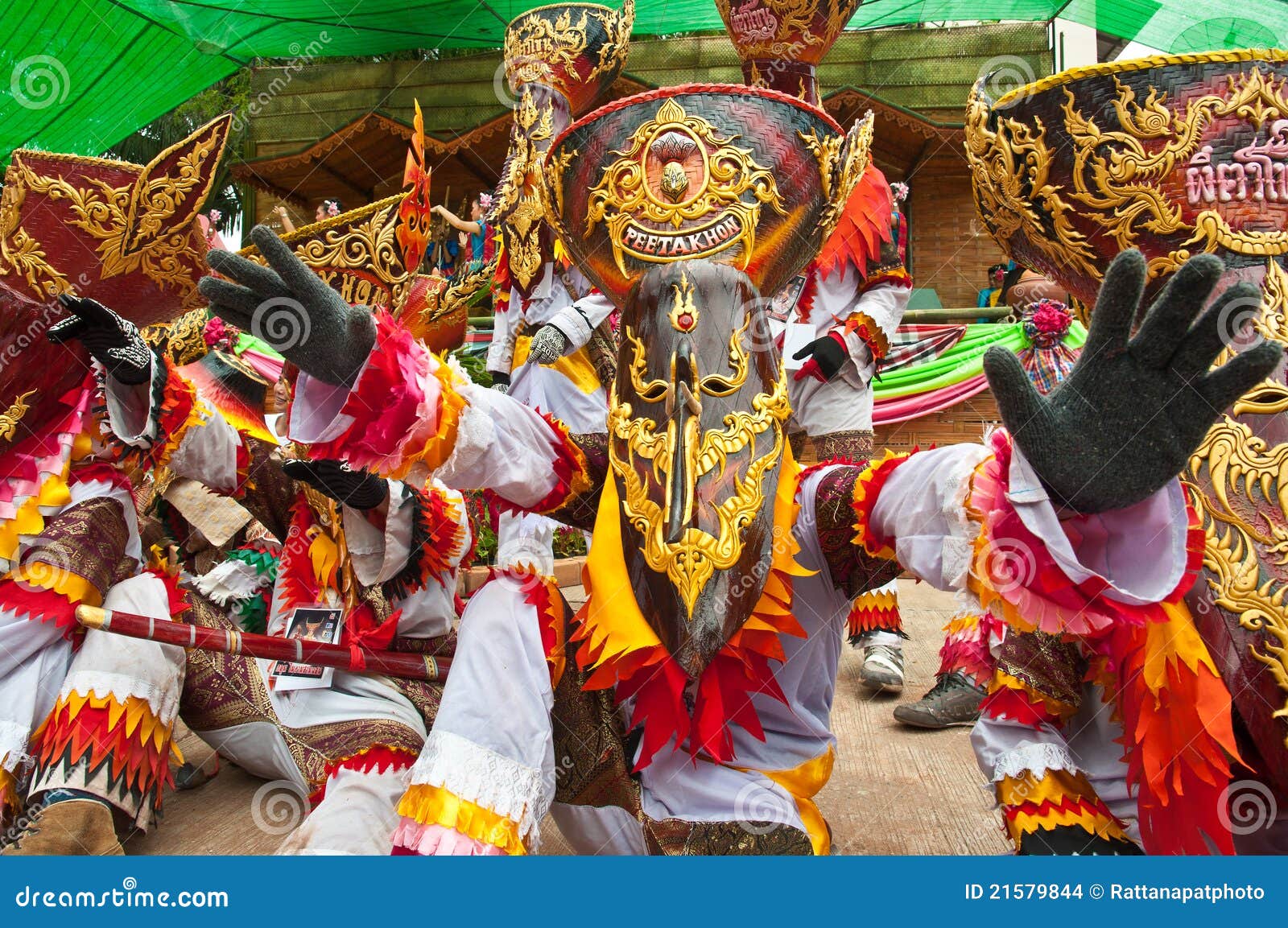 Fancy Mask Phi Ta Khon Festival Stock Photos - Free & Royalty-Free ...