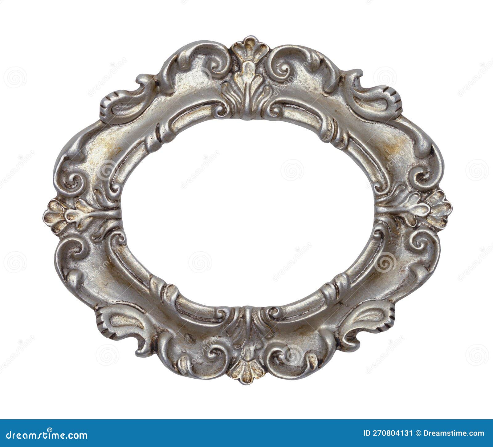 Fancy Oval Frame stock image. Image of ornate, simple - 270804131