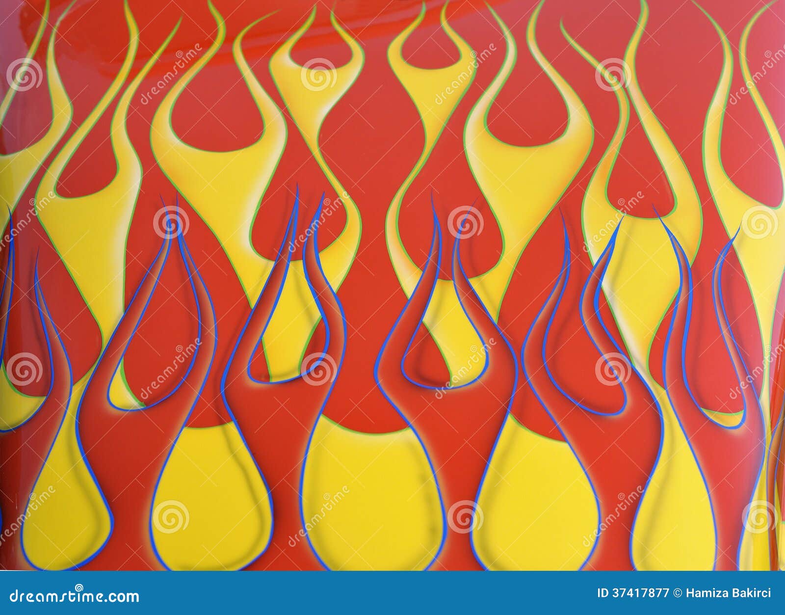 Fancy paint stock image. Image of classic, orange, flames - 37417877