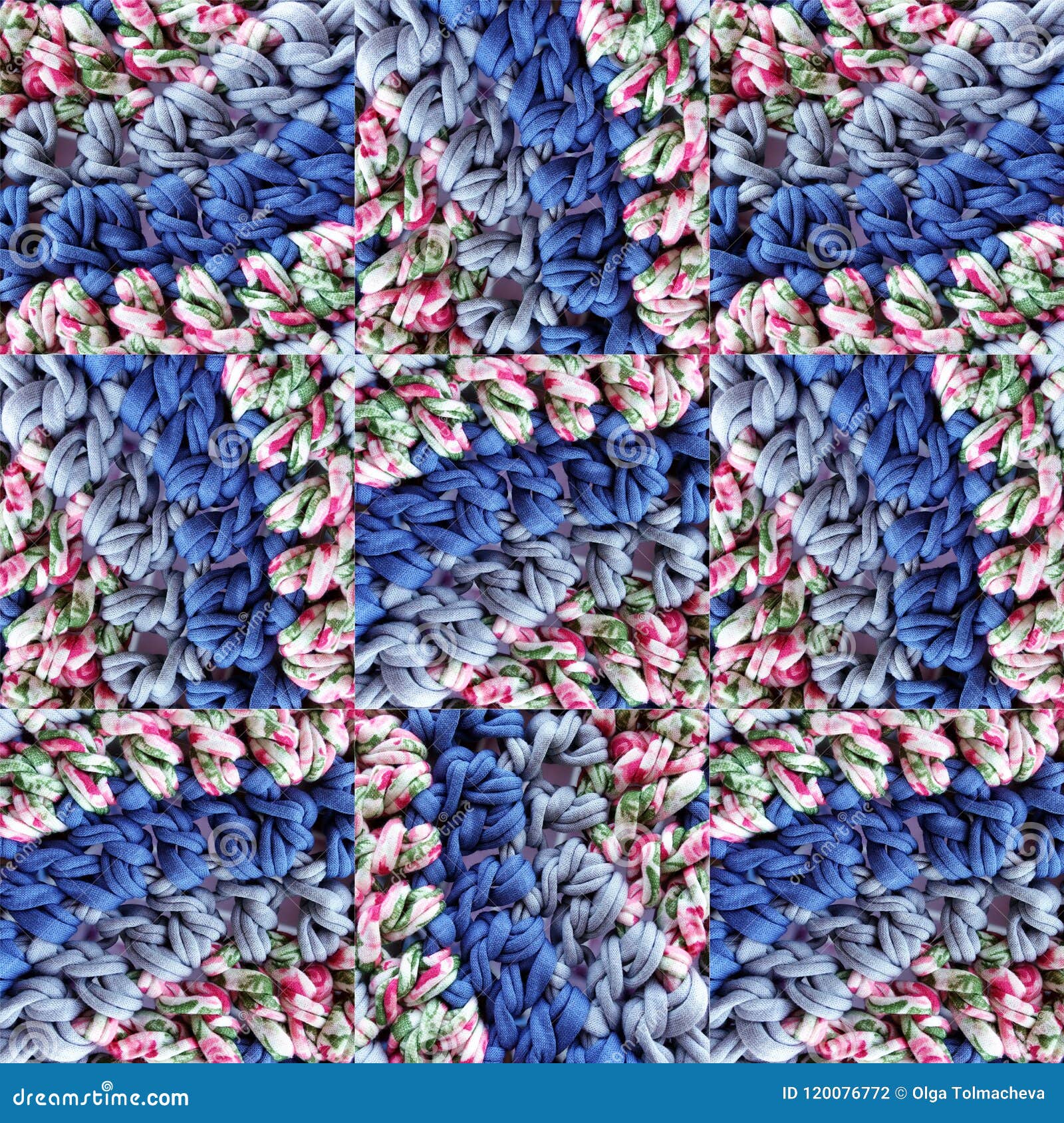 Fancy Pattern of Crochet Cloth Stock Photo - Image of knitting, design ...