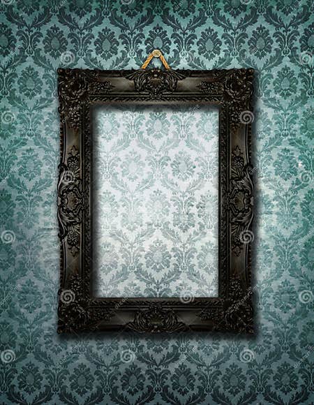 Fancy photo frame stock illustration. Illustration of backgrounds ...