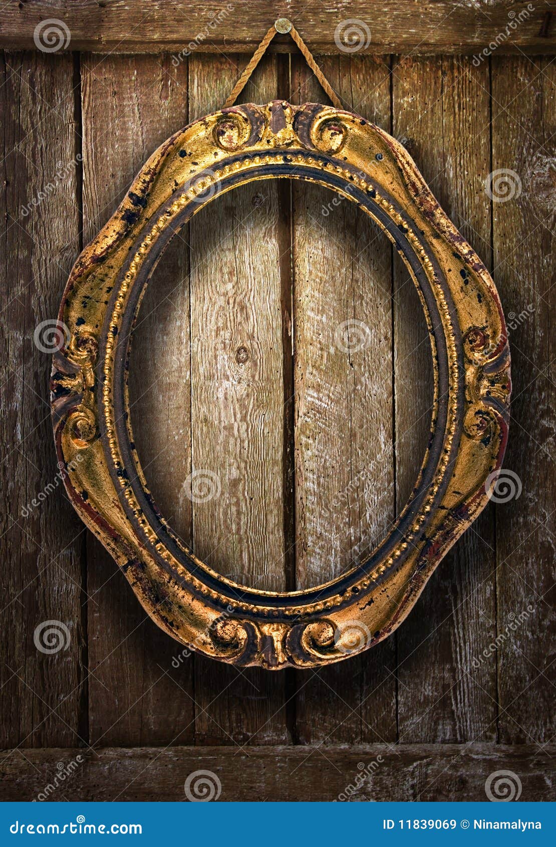 Fancy photo frame stock image. Image of distressed, gold - 11839069