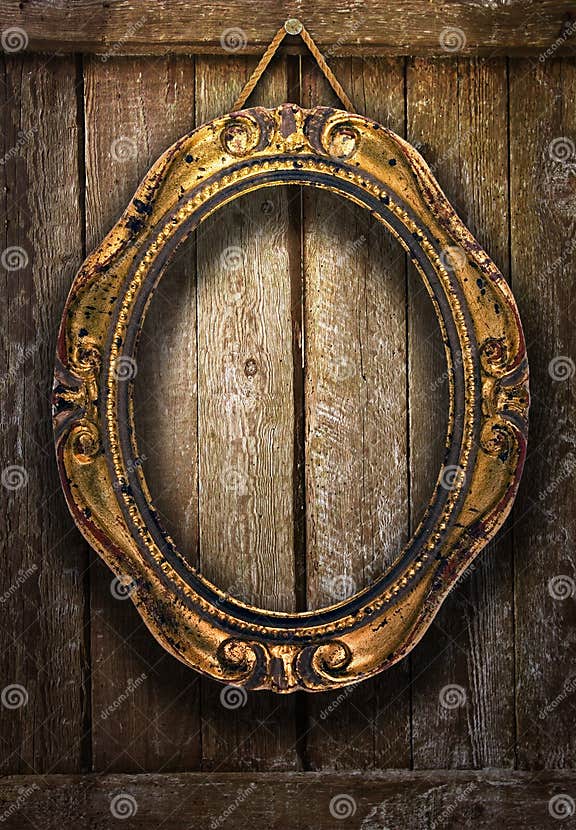 Fancy photo frame stock image. Image of distressed, gold - 11839069