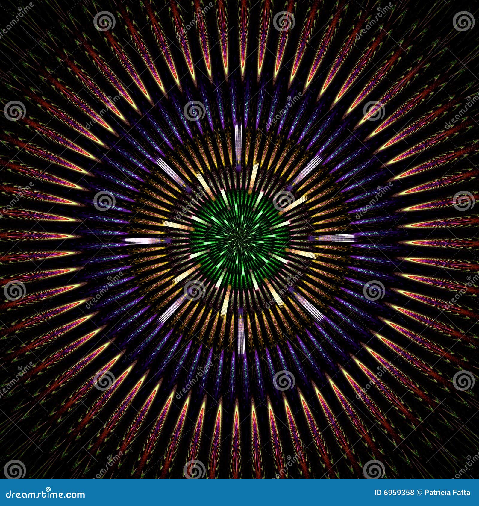 Fancy rayed tray stock illustration. Illustration of stylized - 6959358