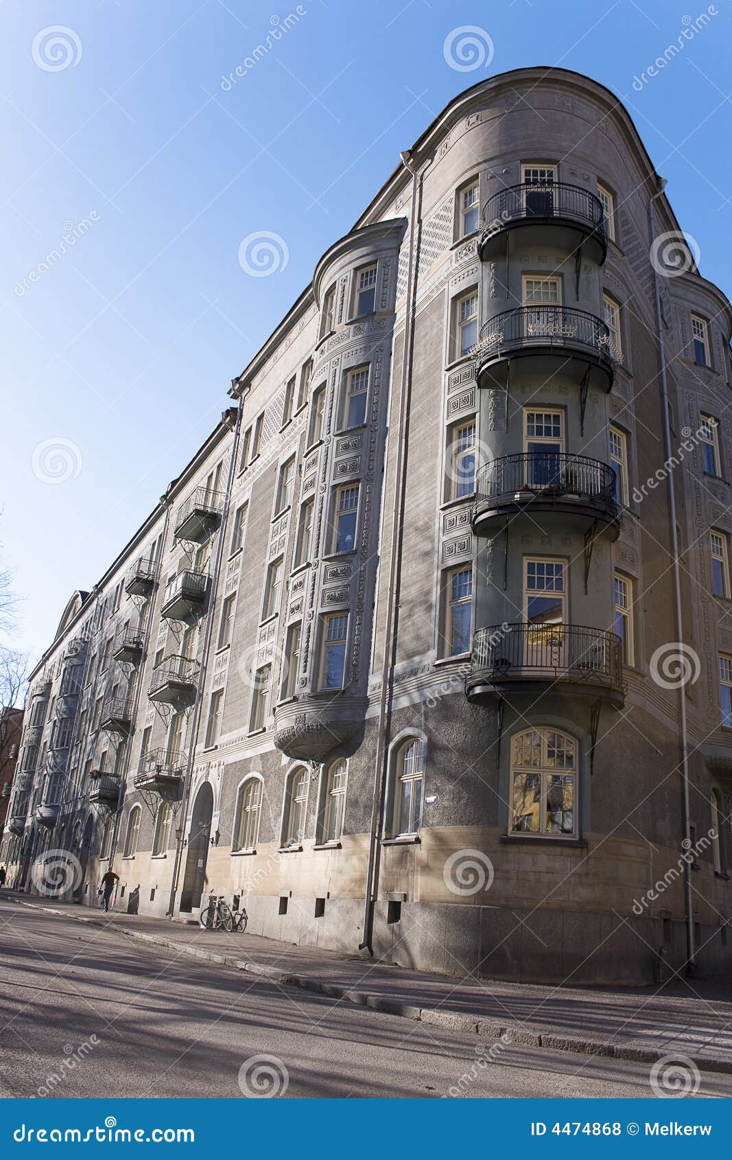 Fancy residential building stock photo. Image of buildings - 4474868