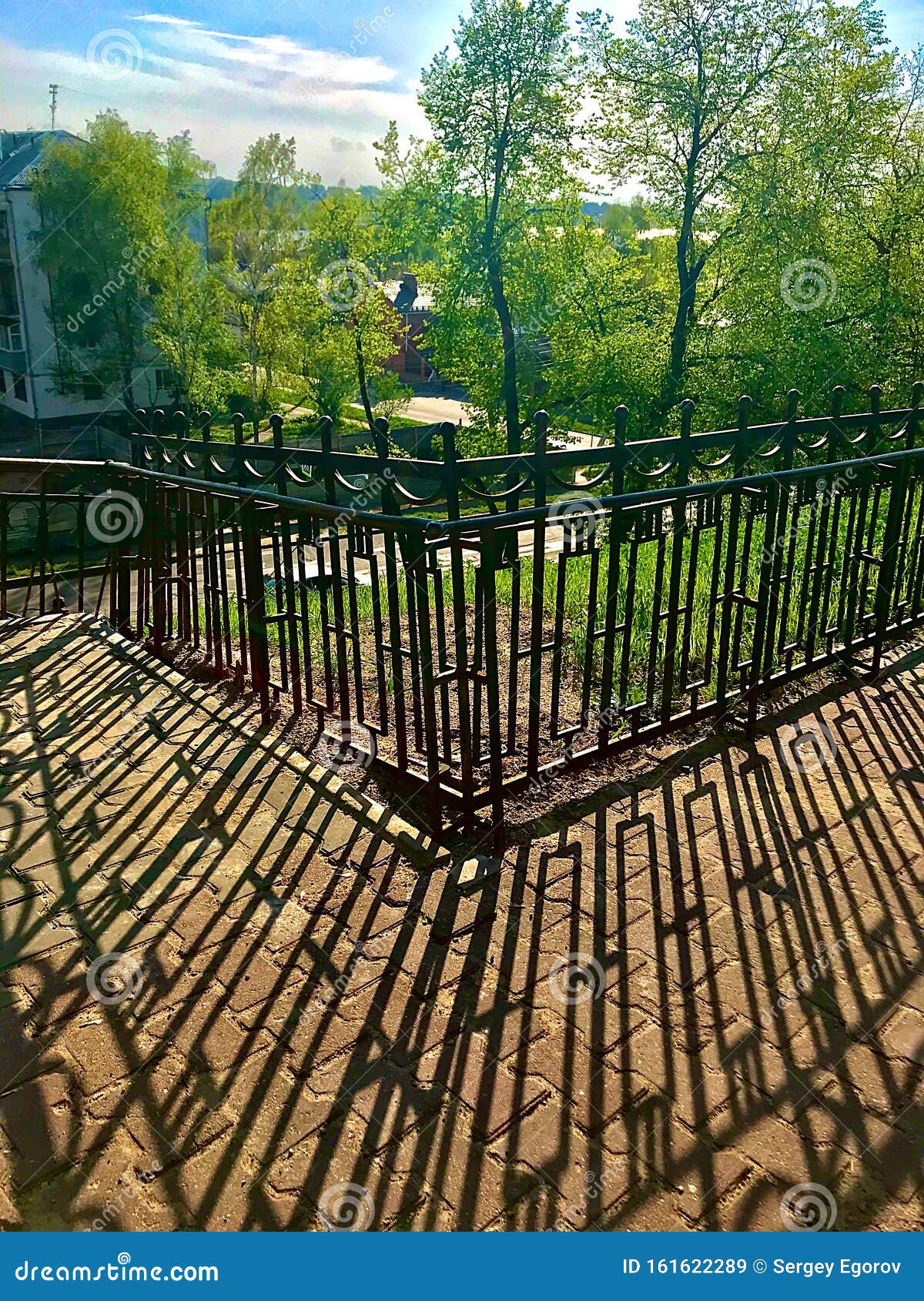 Fancy Shade Pattern Depicted by the Sun Stock Image - Image of lines ...