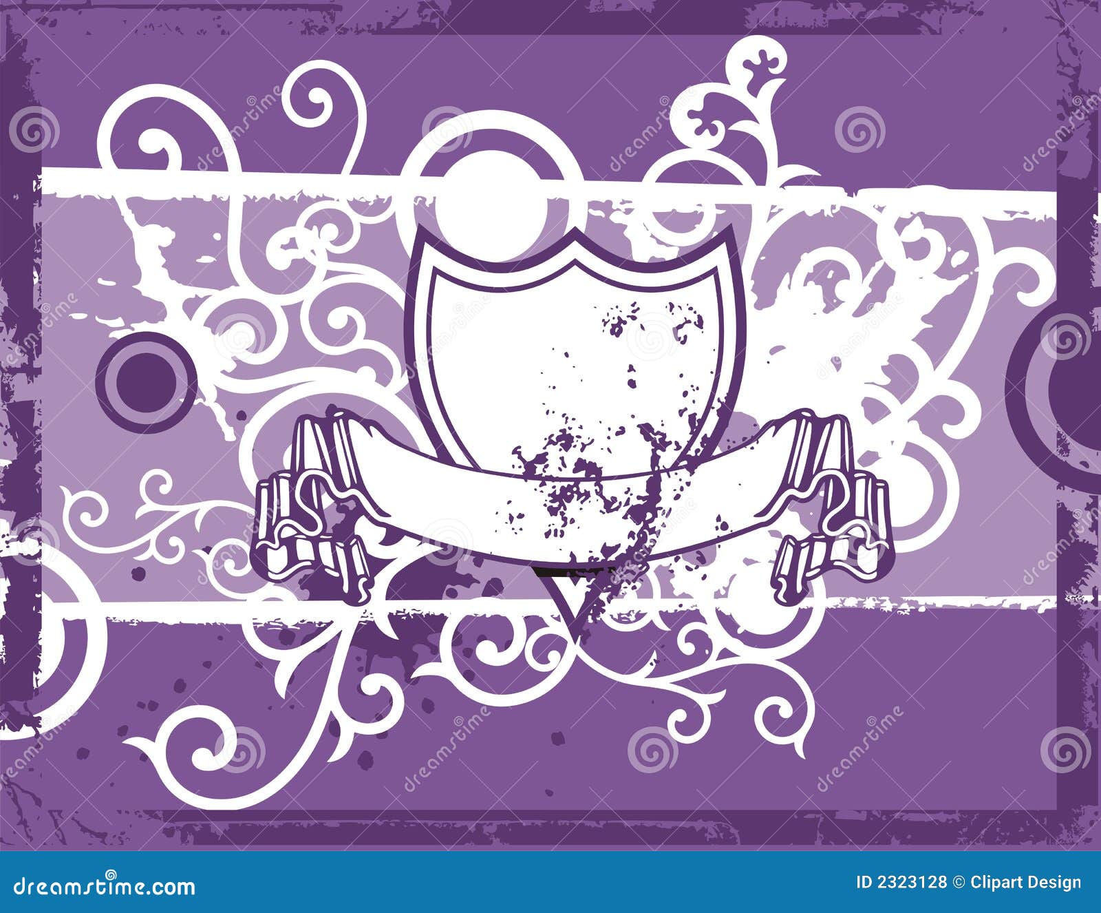 Fancy shield background stock vector. Illustration of border - 2323128