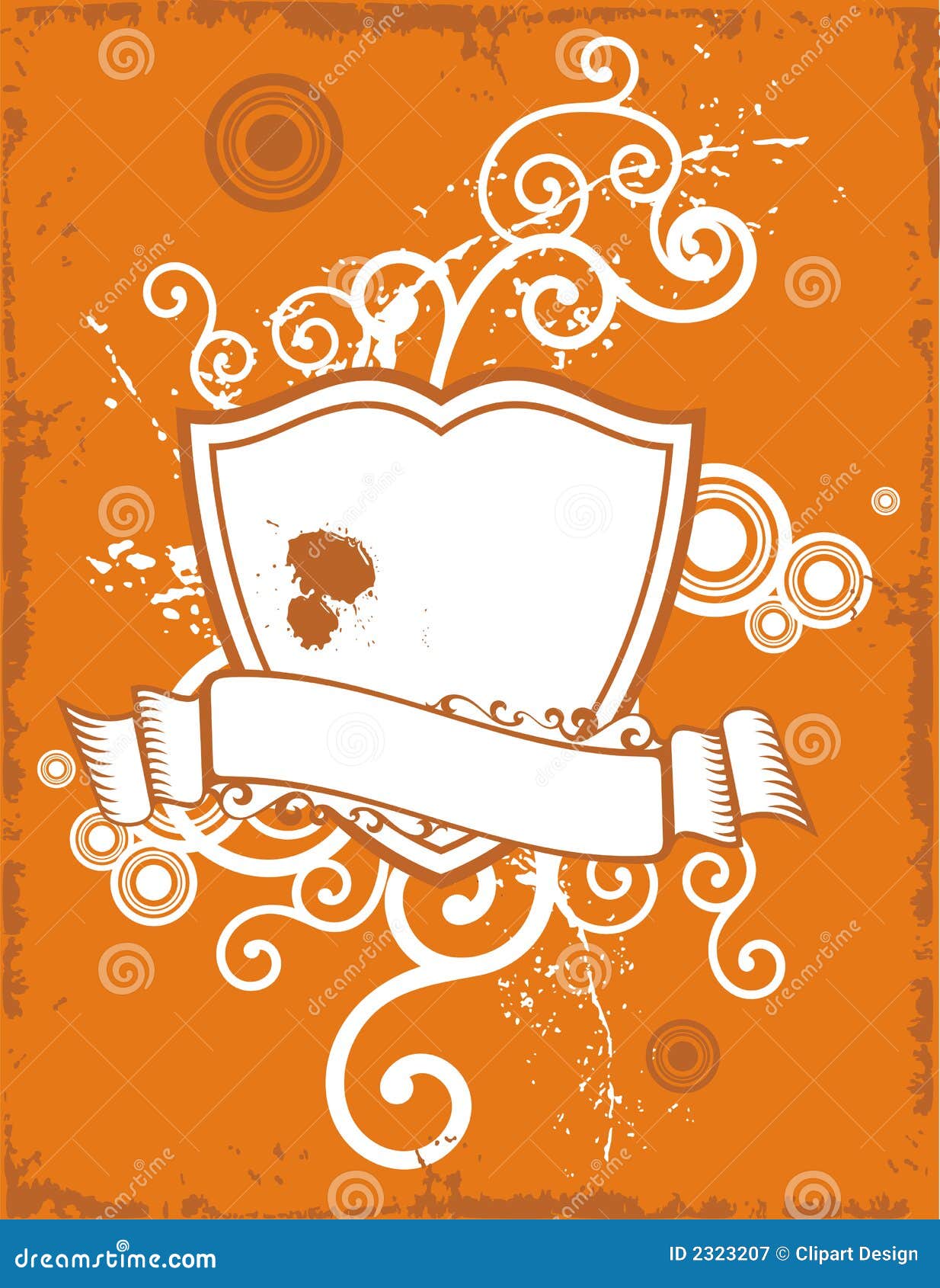 Shield Background Cartoon Vector | CartoonDealer.com #24087019