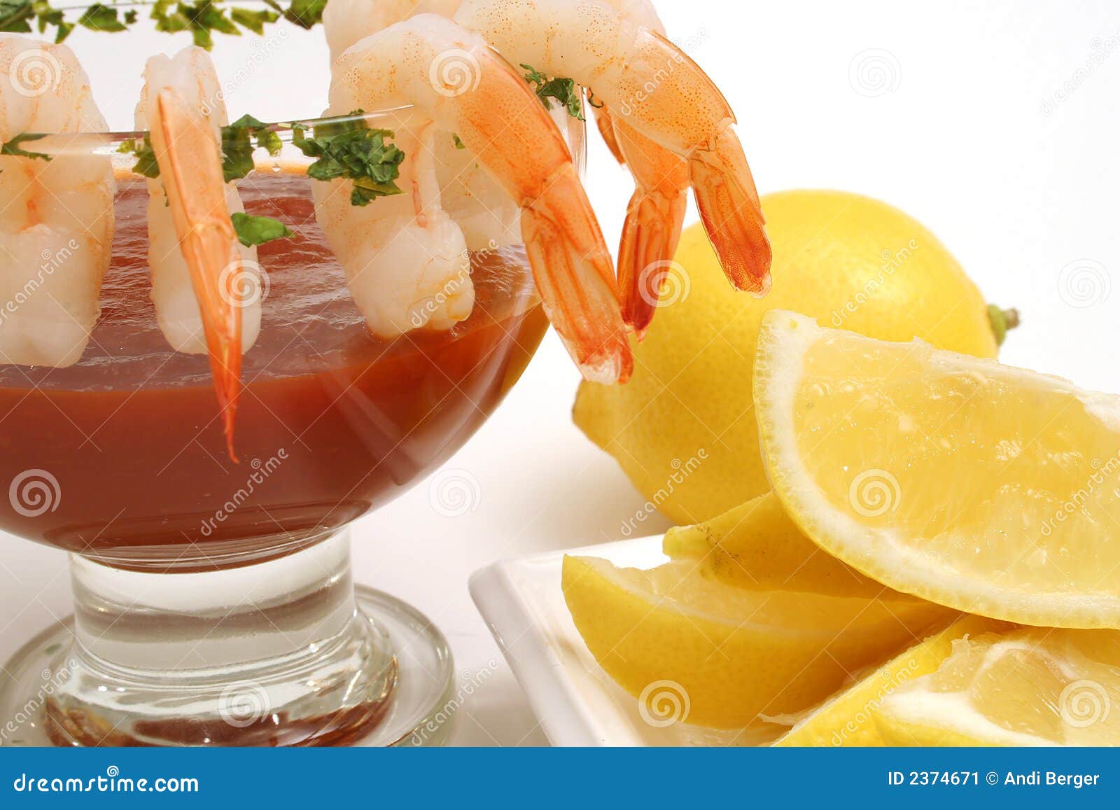 Fancy shrimp cocktail stock image. Image of delicious - 2374671