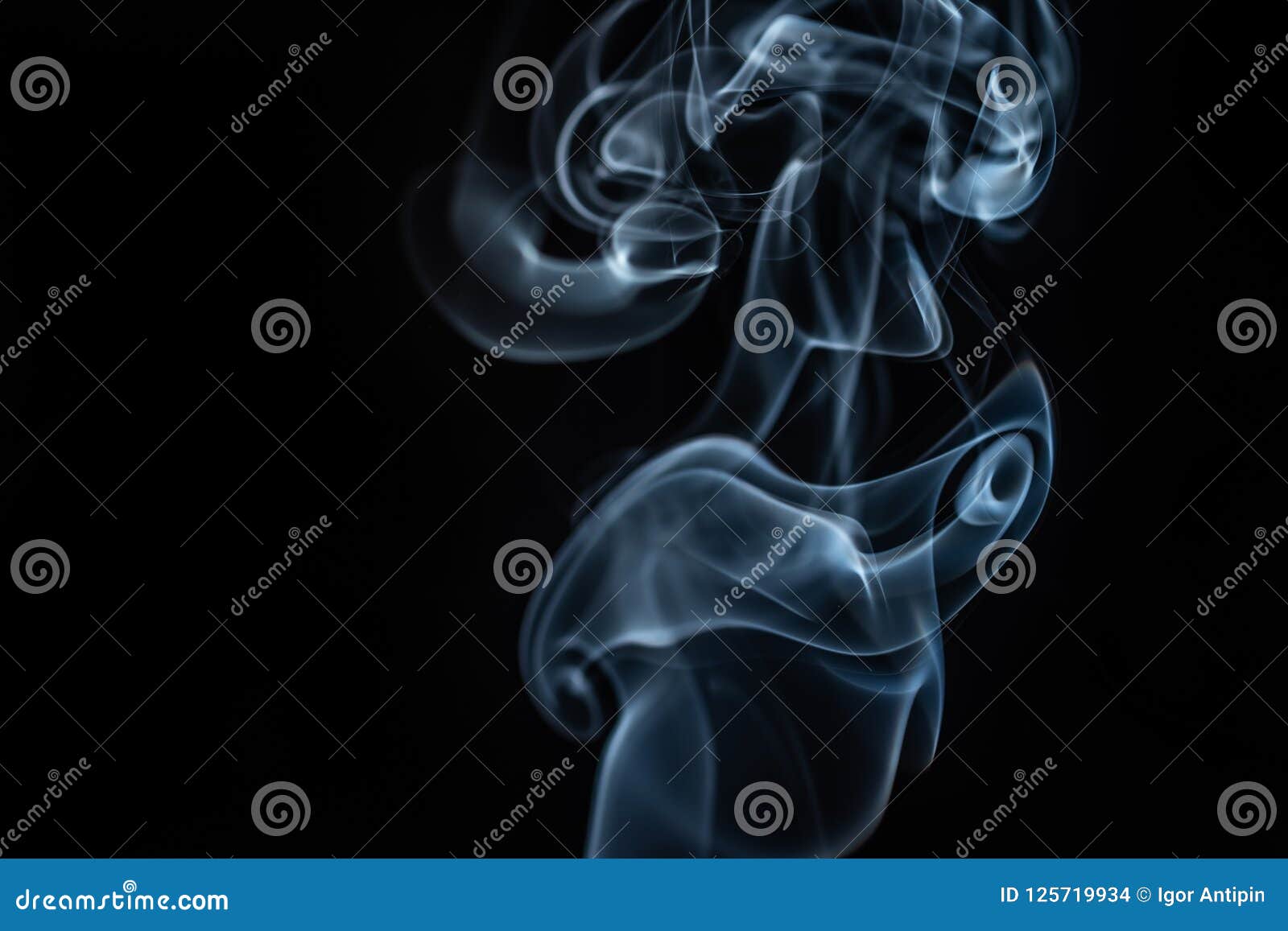 Fancy smoke stock photo. Image of burning, abstract - 125719934