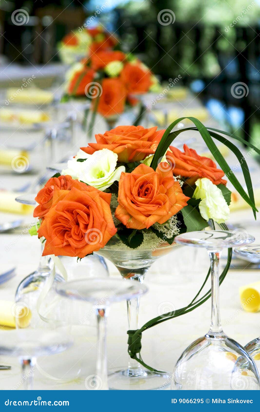 Fancy Table Set For A Dinner Royalty-Free Stock Photo | CartoonDealer ...