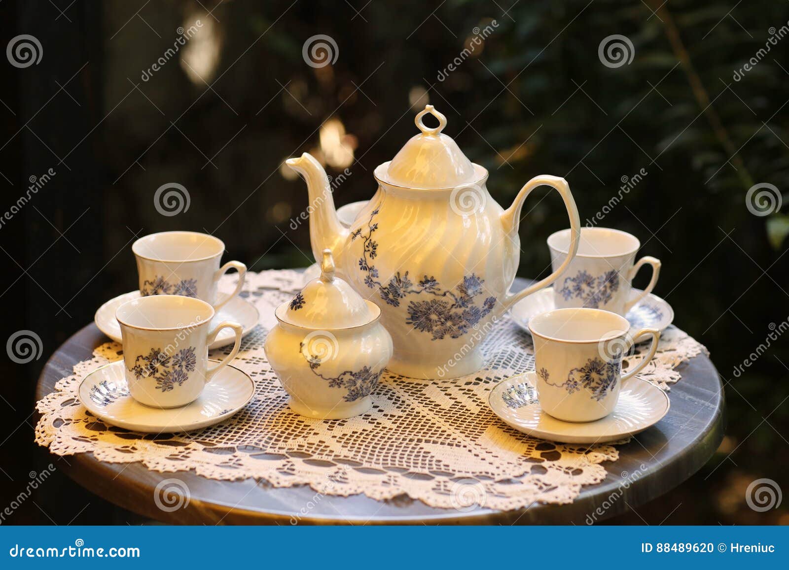 Fancy tea table stock photo. Image of dining, fancy, buffet - 88489620