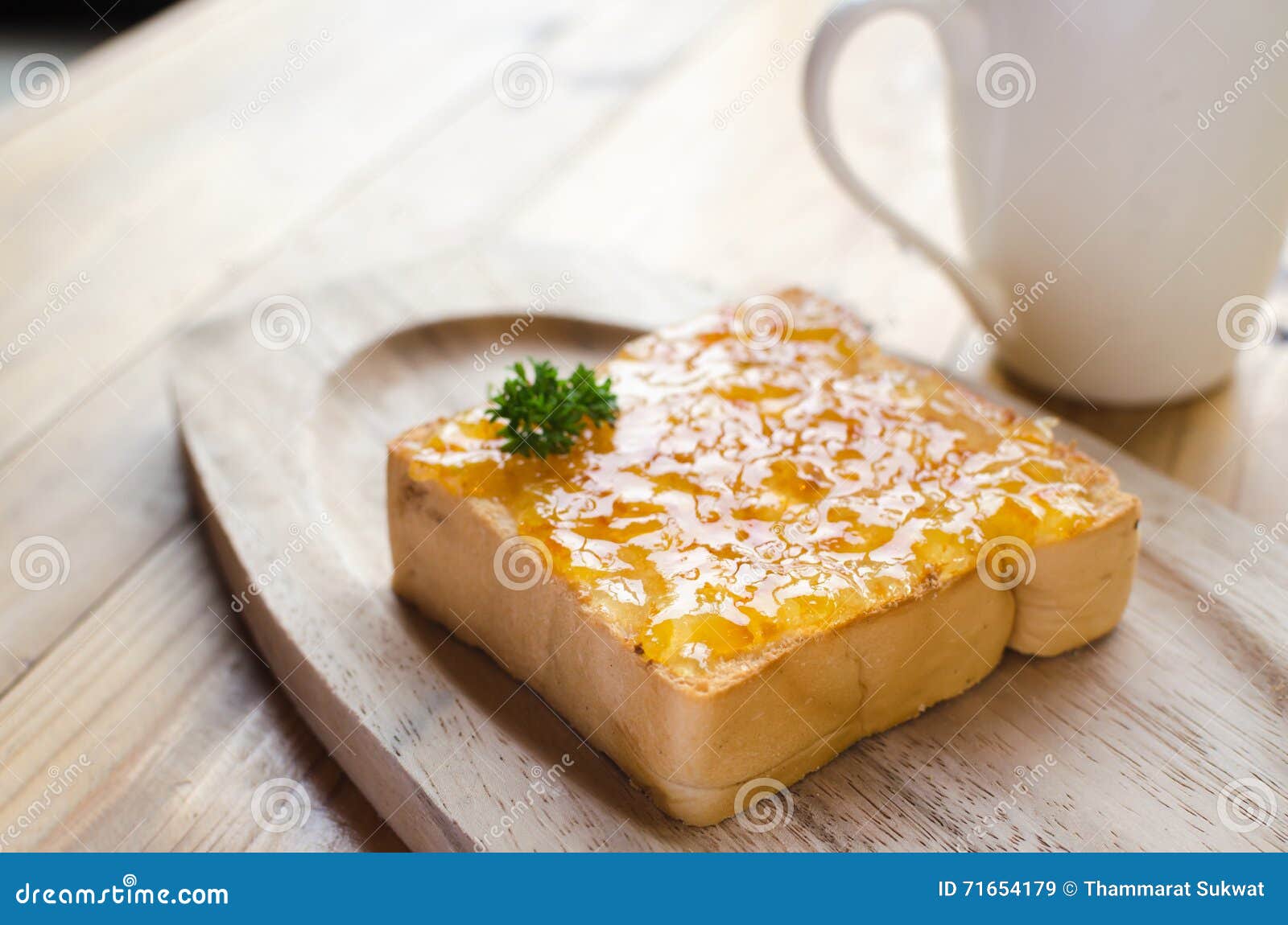 Fancy toast stock image. Image of breakfast, bakery, appetizer - 71654179