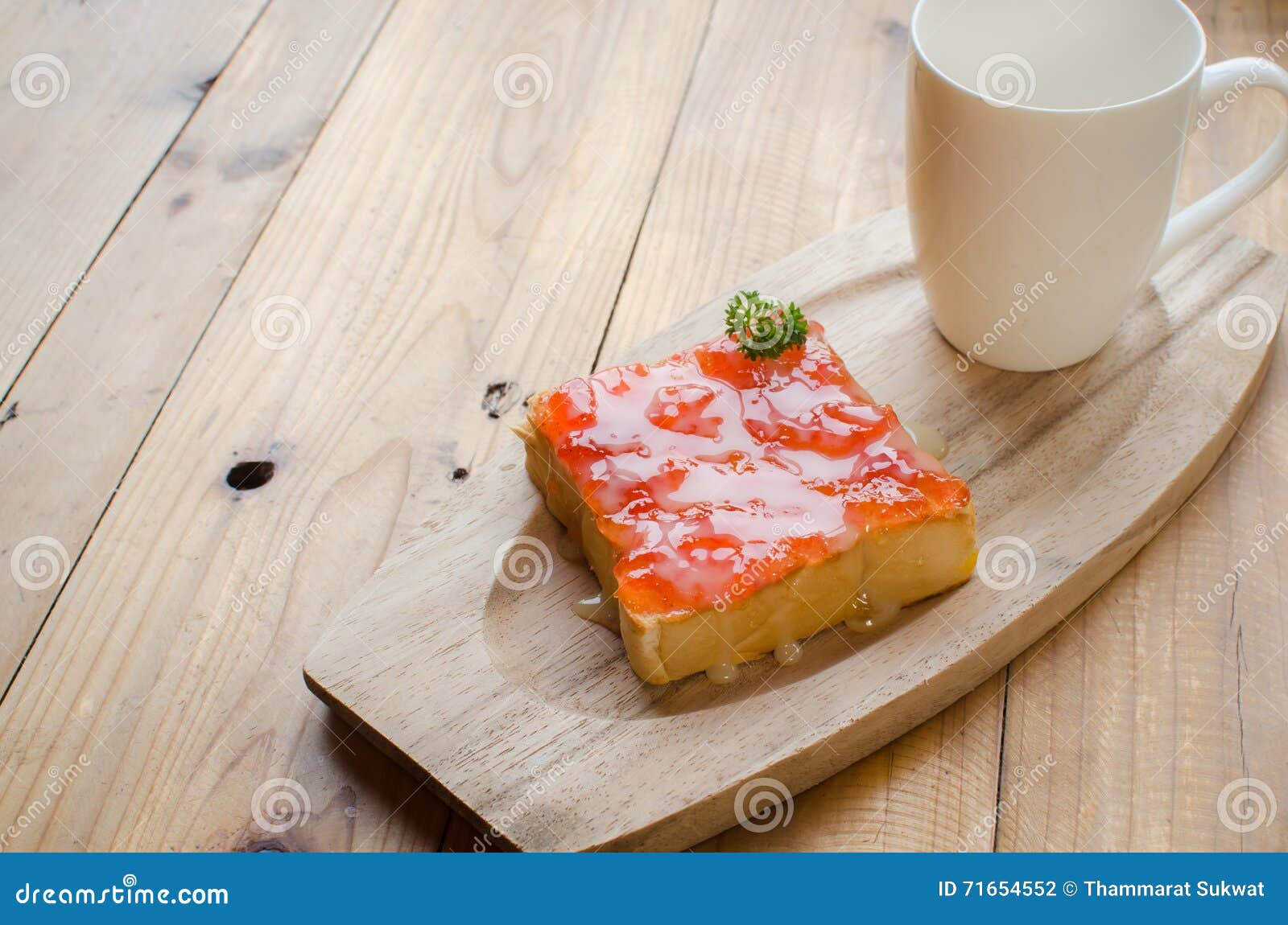 Fancy toast stock photo. Image of meal, marshmallow, choco - 71654552