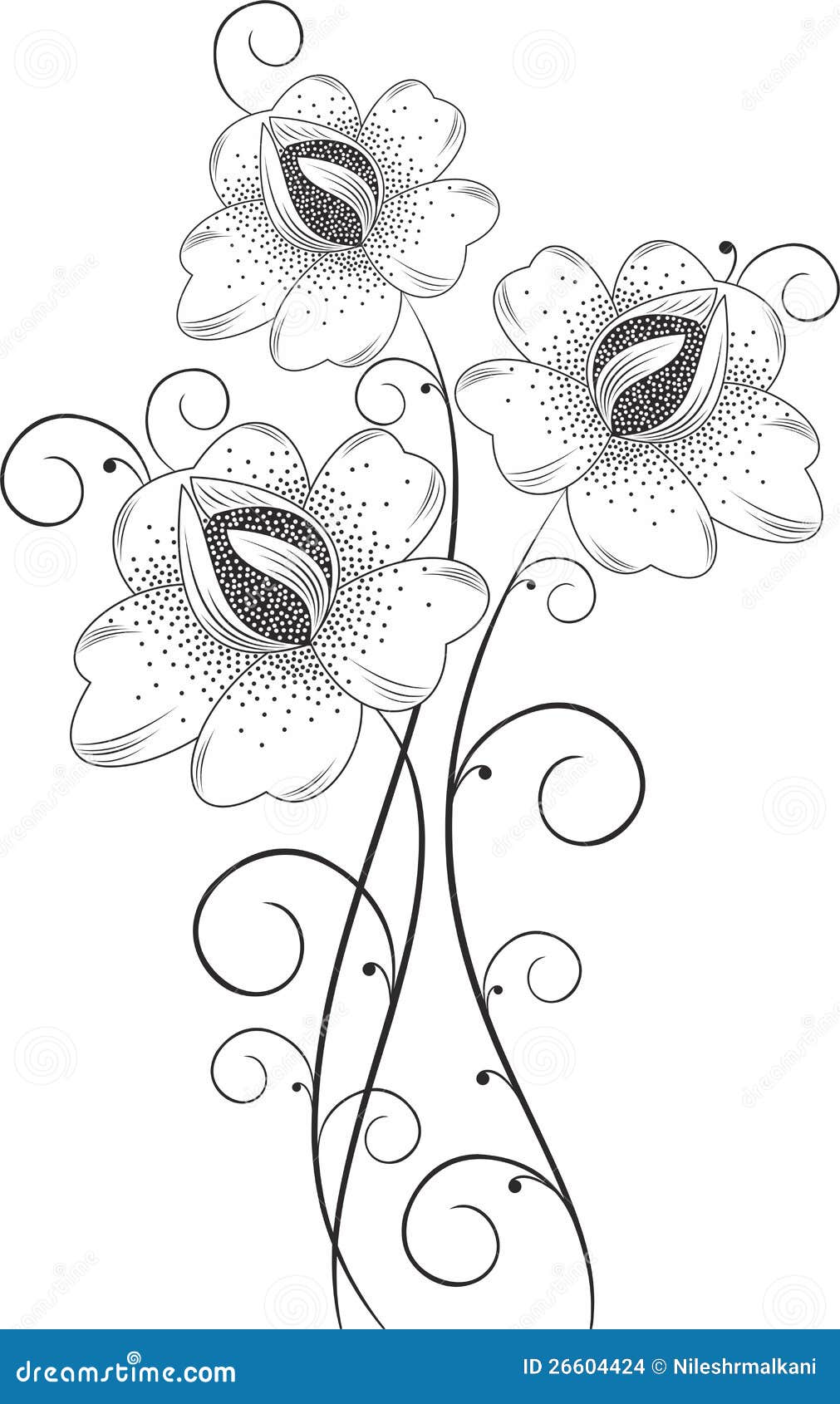 Fancy Vector Background And Border | CartoonDealer.com #26606879