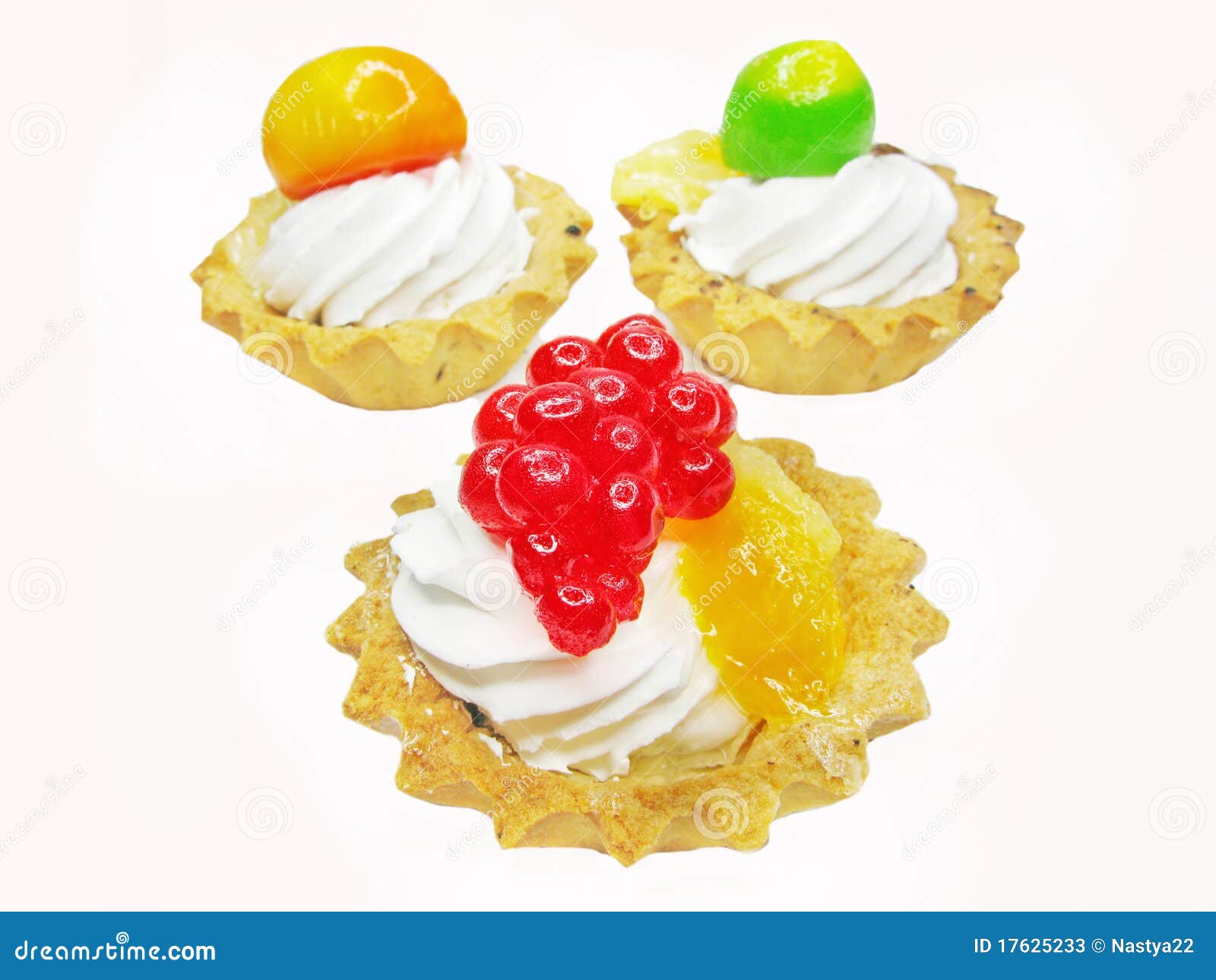 Fancycakes Dulces Con Las Frutas Imagen de archivo - Imagen de jarabe ...