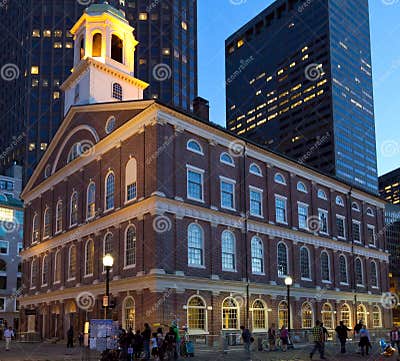 Faneuil Hall editorial stock image. Image of market, skyline - 24444259