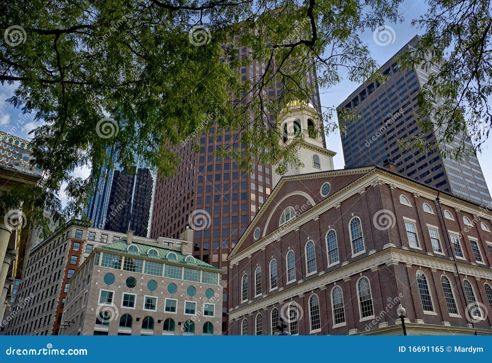 Faneuil Hall, Boston stock image. Image of history, urbanism - 16691165