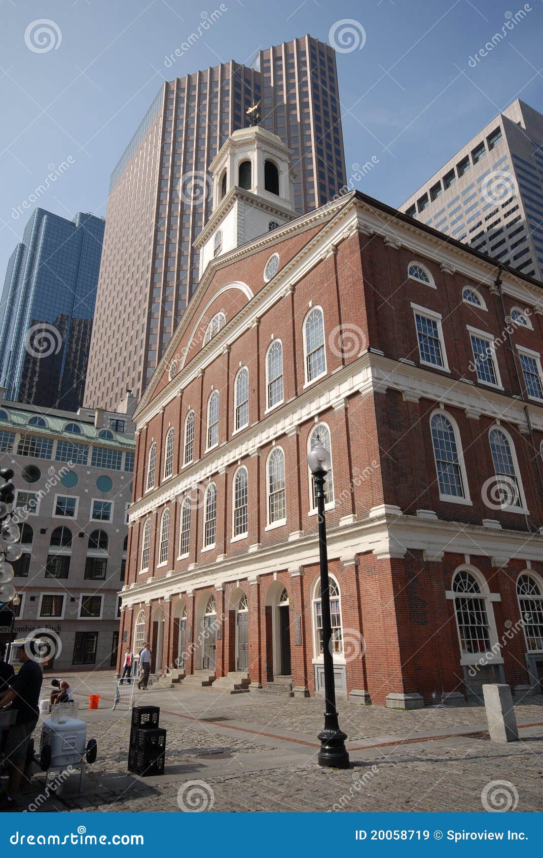 Faneuil Hall, Boston editorial stock image. Image of street - 20058719