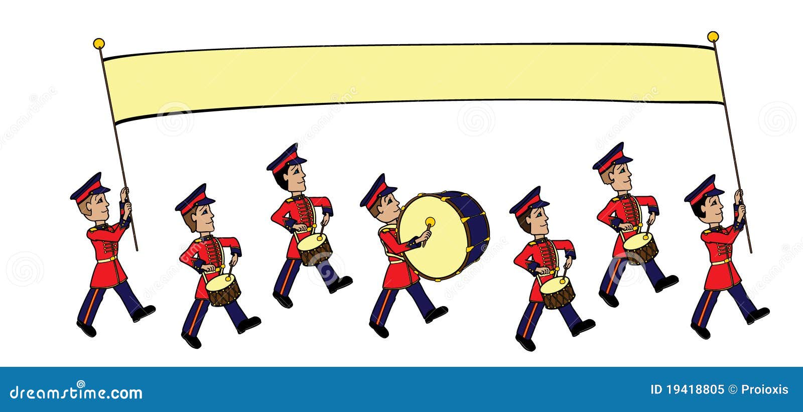 Fanfara illustrazione vettoriale. Illustrazione di allegro - 19418805