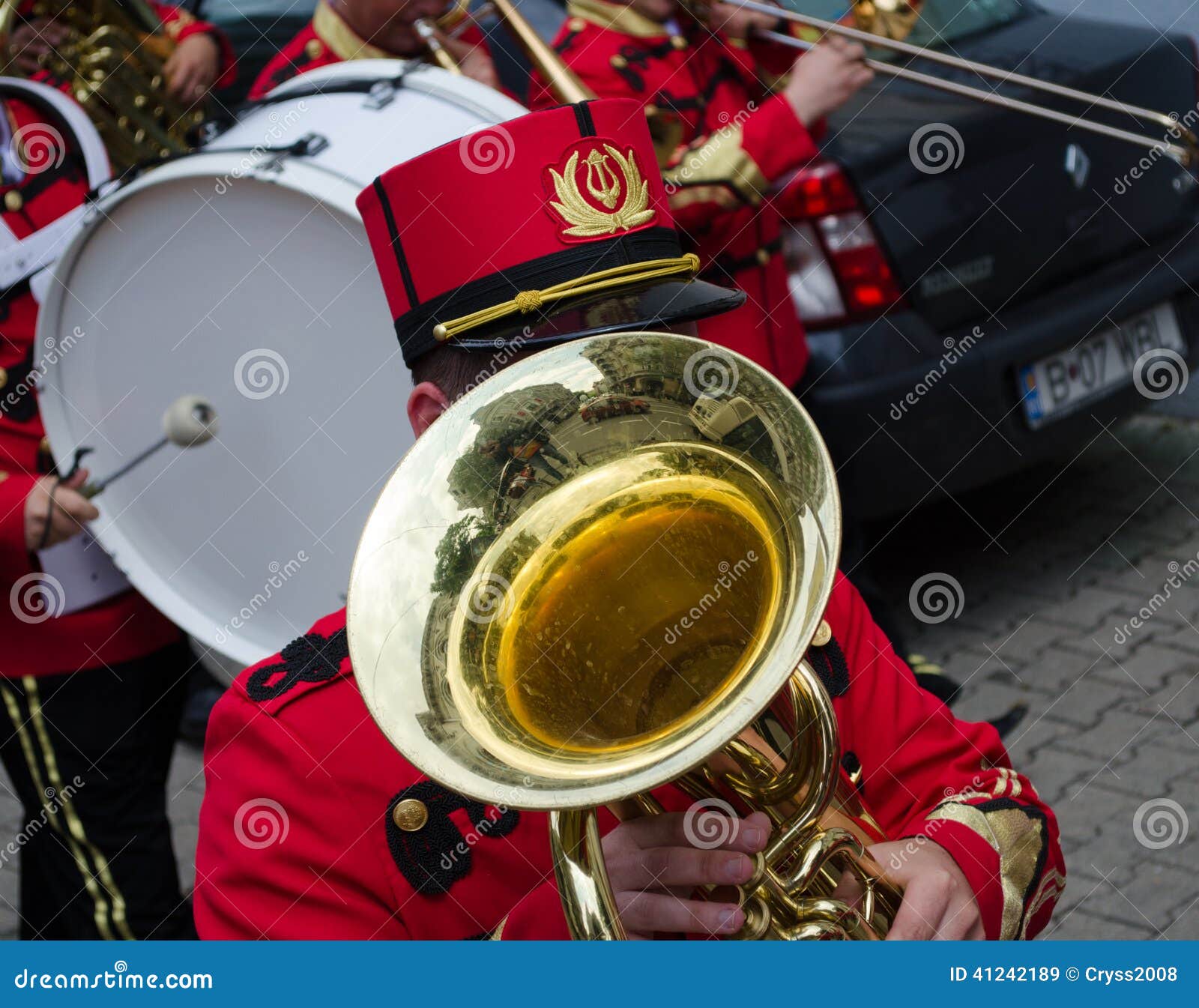 Fanfarria imagen de archivo editorial. Imagen de sonido - 41242189
