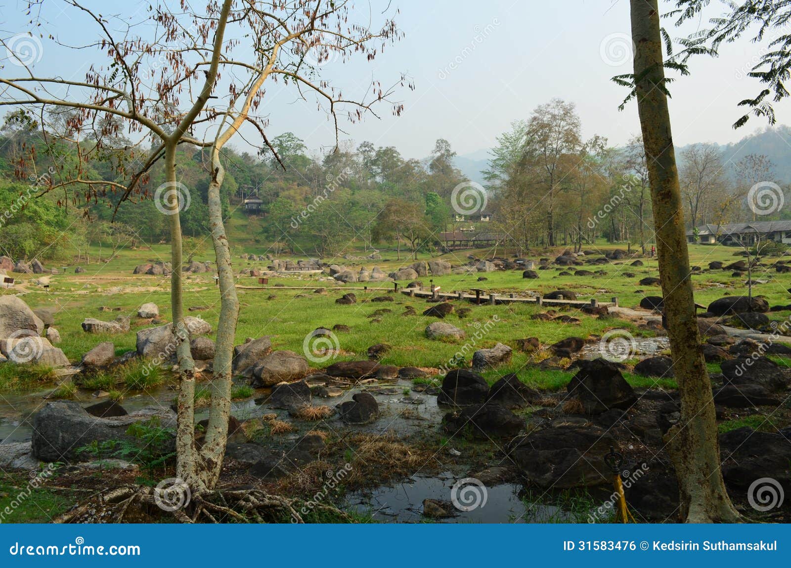 Fang Hot Spring,Thailand stock photo. Image of asian - 31583476