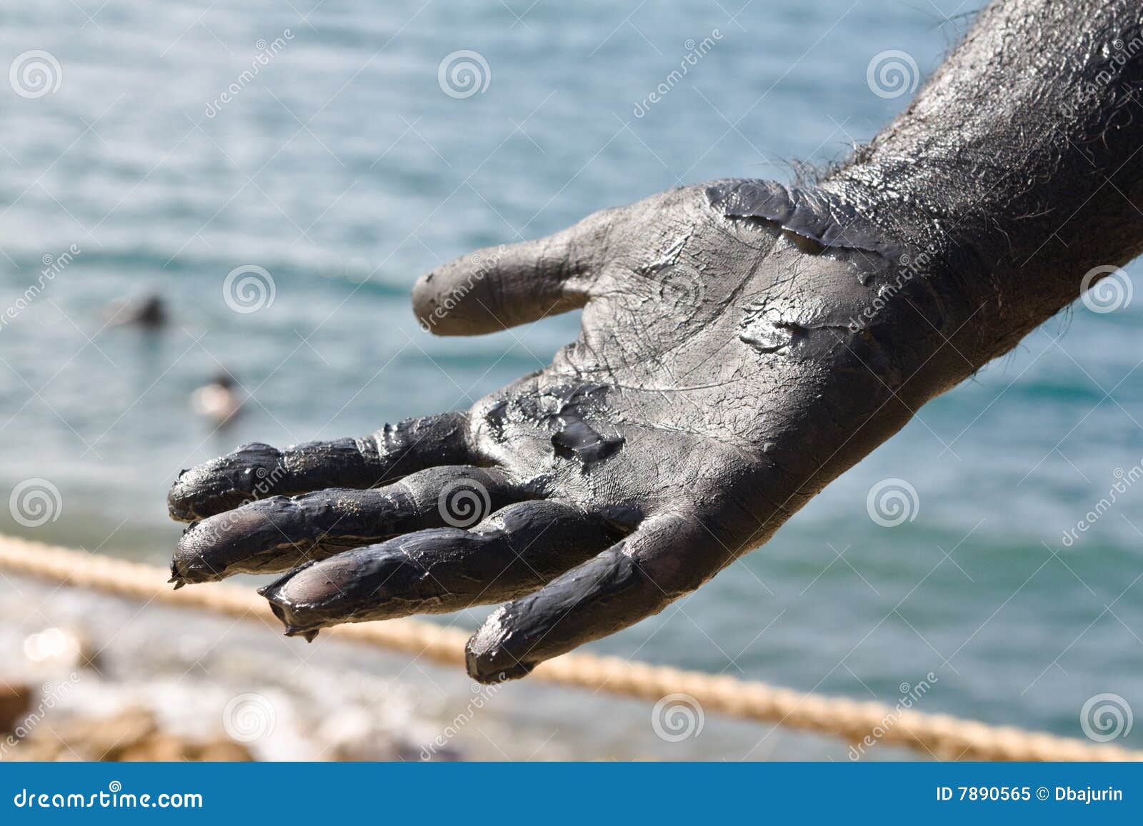 Fango Del Mar Muerto - Jordania Imagen de archivo - Imagen de skincare ...