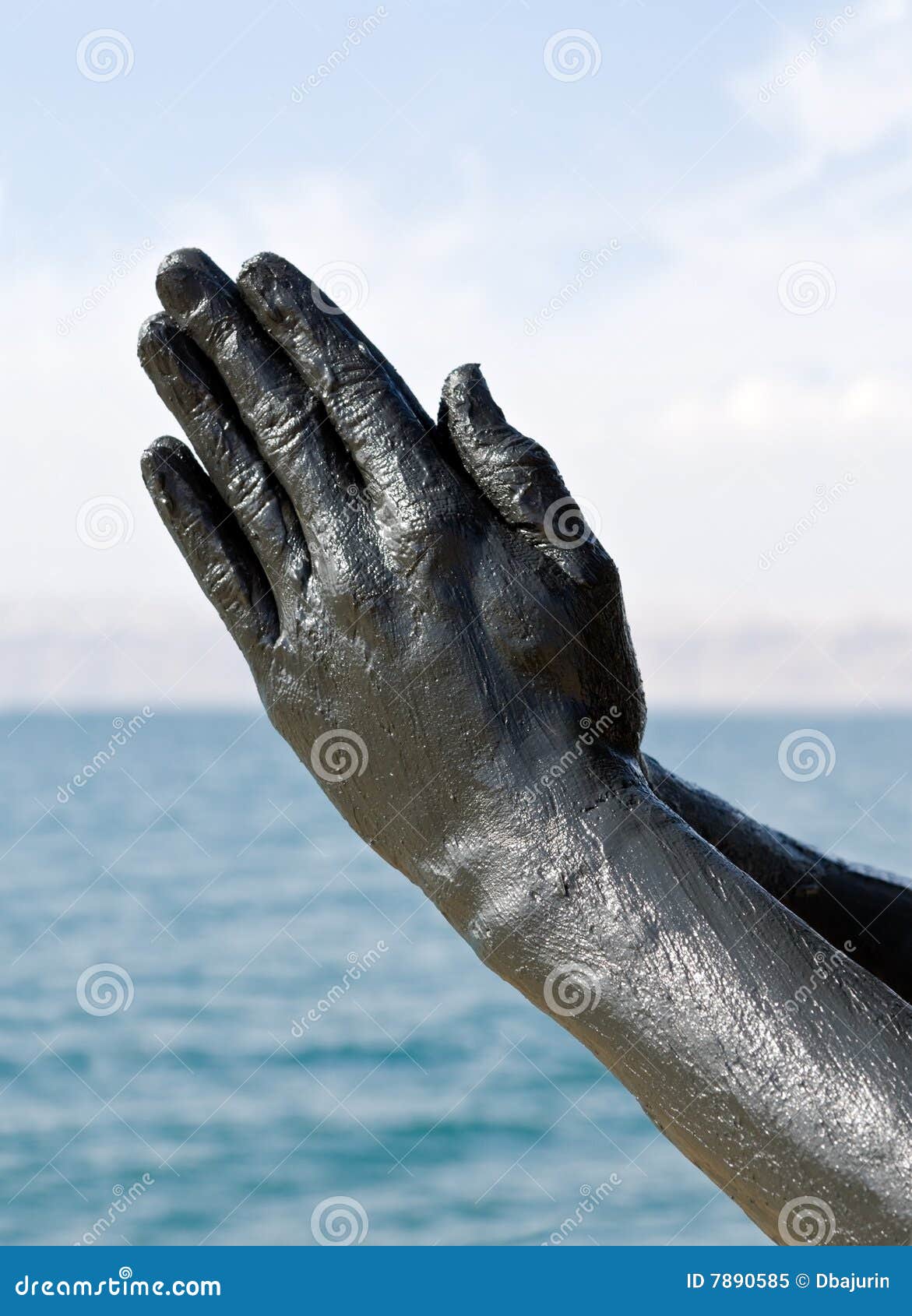 Fango Del Mar Muerto - Jordania Imagen de archivo - Imagen de sucio ...