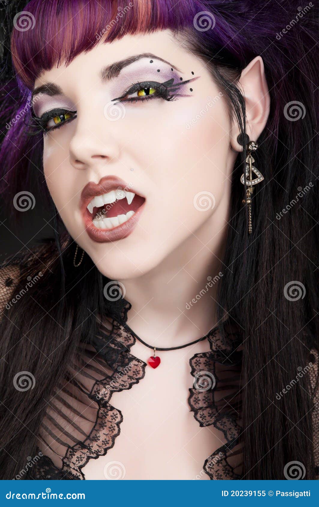 Fangtastic Vampire stock image. Image of caucasian, carnival - 20239155