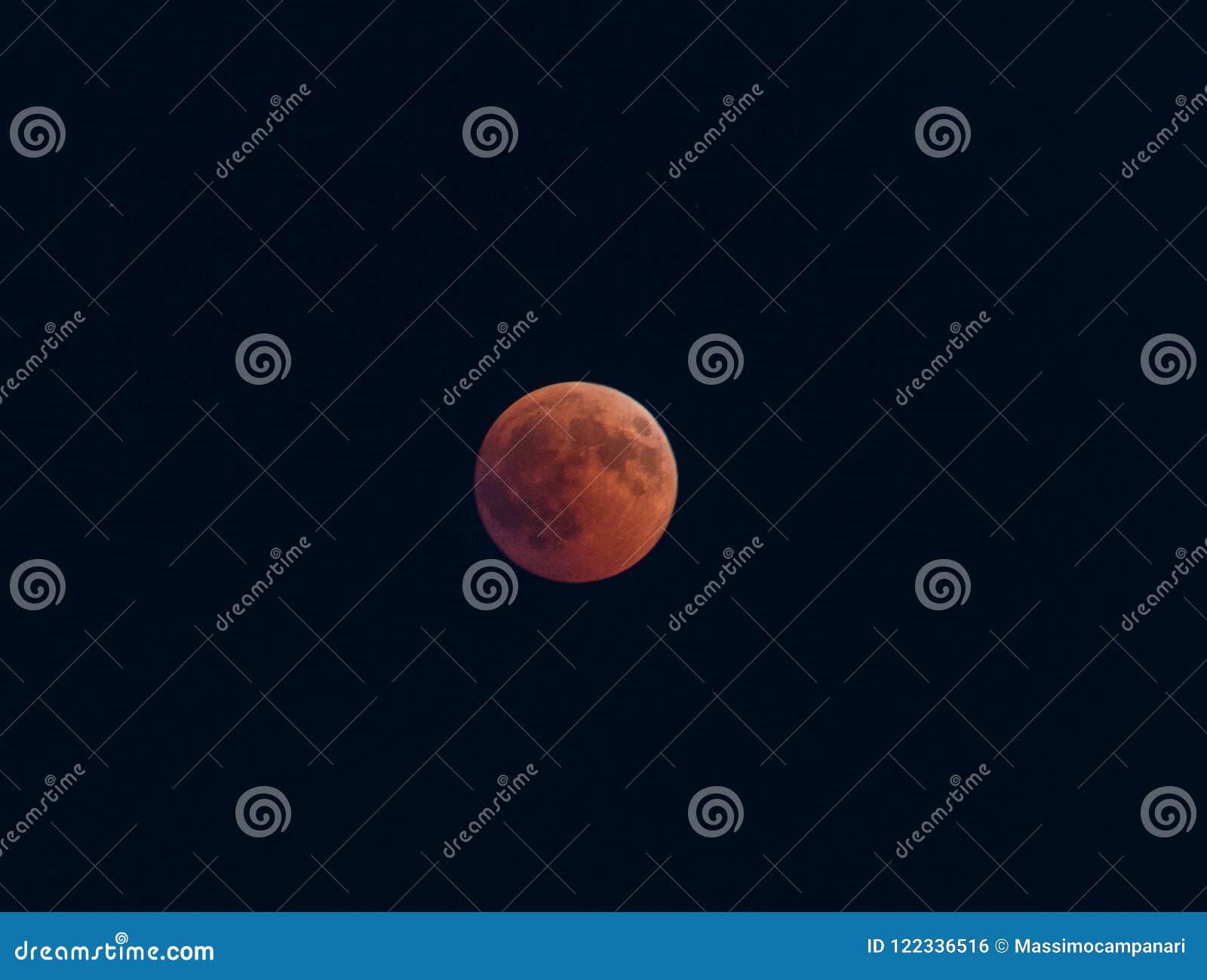 Red Moon, Eclipse of the Moon Stock Photo - Image of space, science ...
