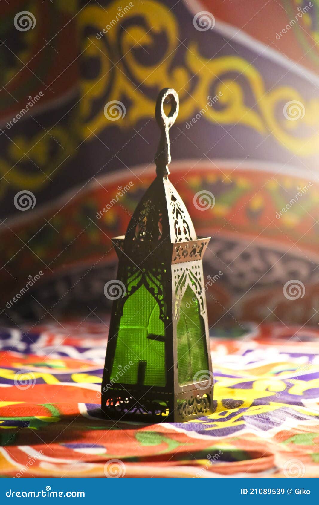 Fanoos stock image. Image of genie, golden, islam, decorative - 21089539