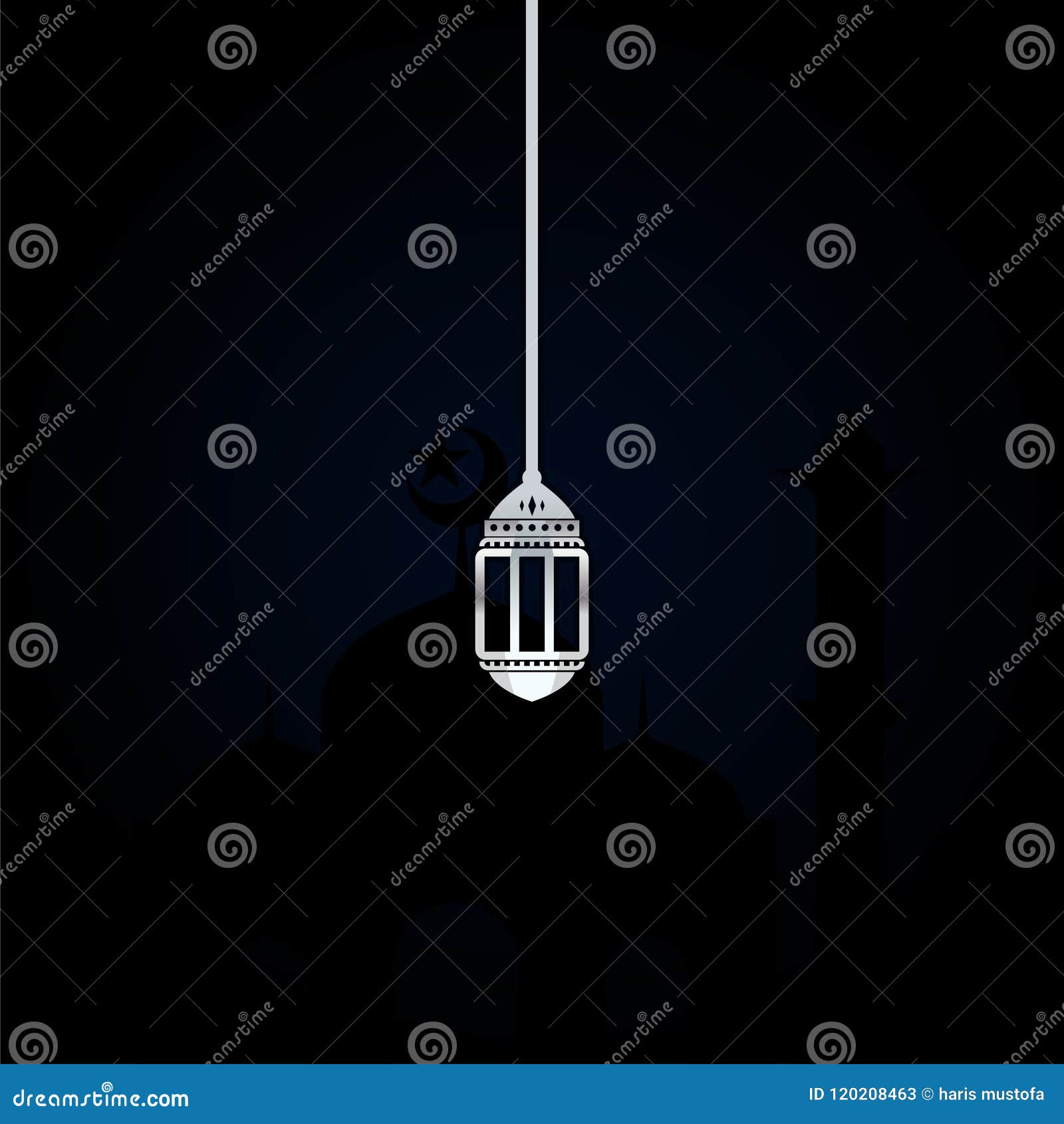 Fanoos Lantern Graphic Design Vector Stock Vector - Illustration of ...