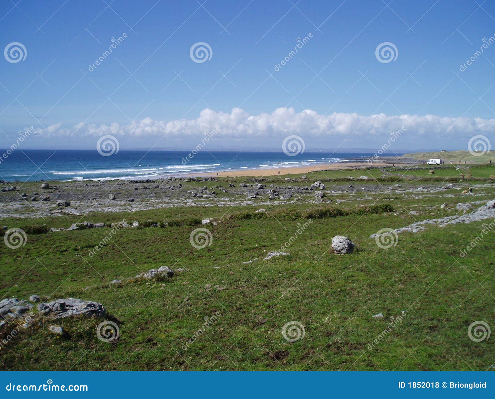Fanore Beach 1 stock photo. Image of ocean, sandy, rocks - 1852018