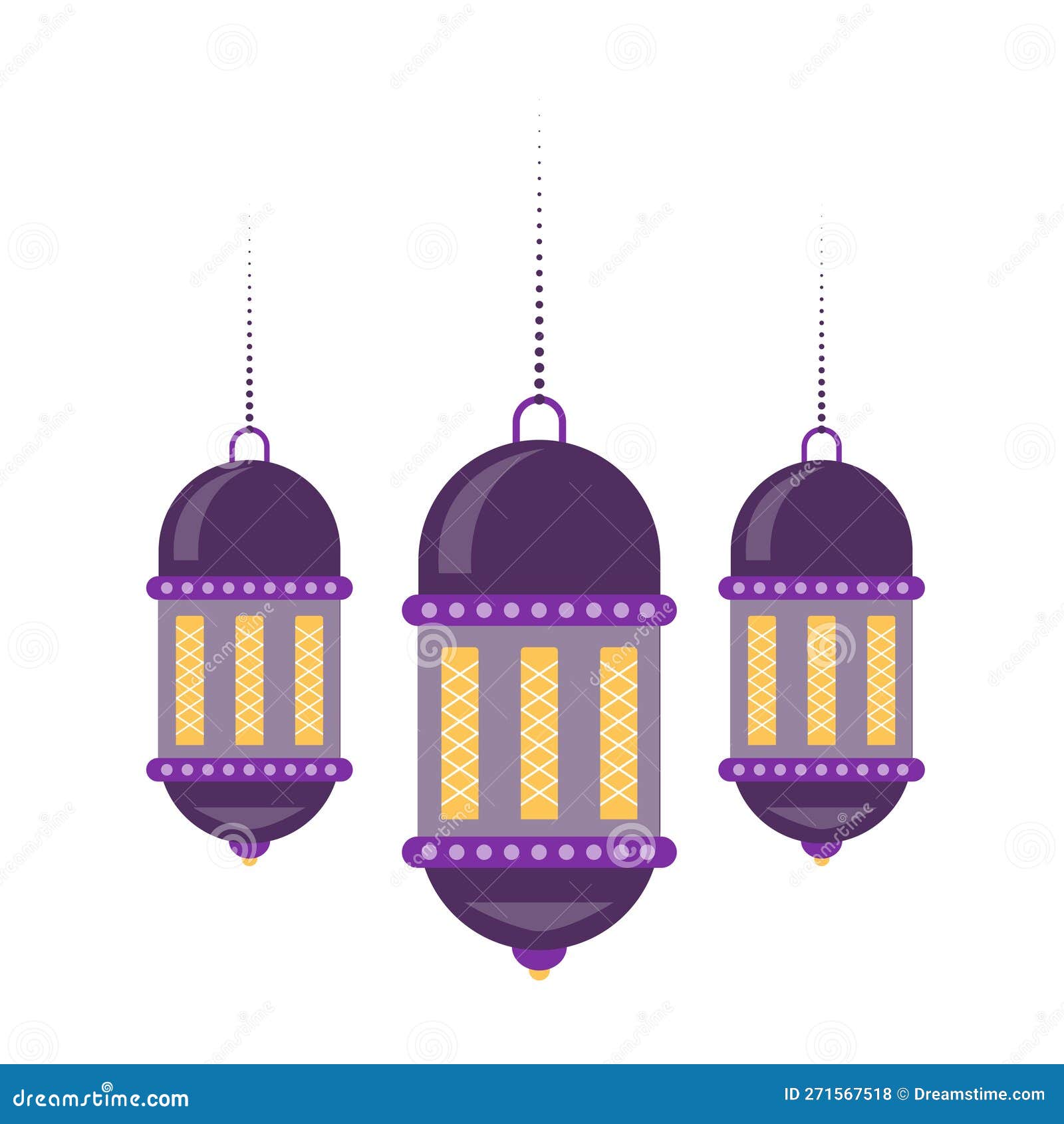 Fanous Flat Design Ramadan Icon Stock Photo - Illustration of ramadan ...