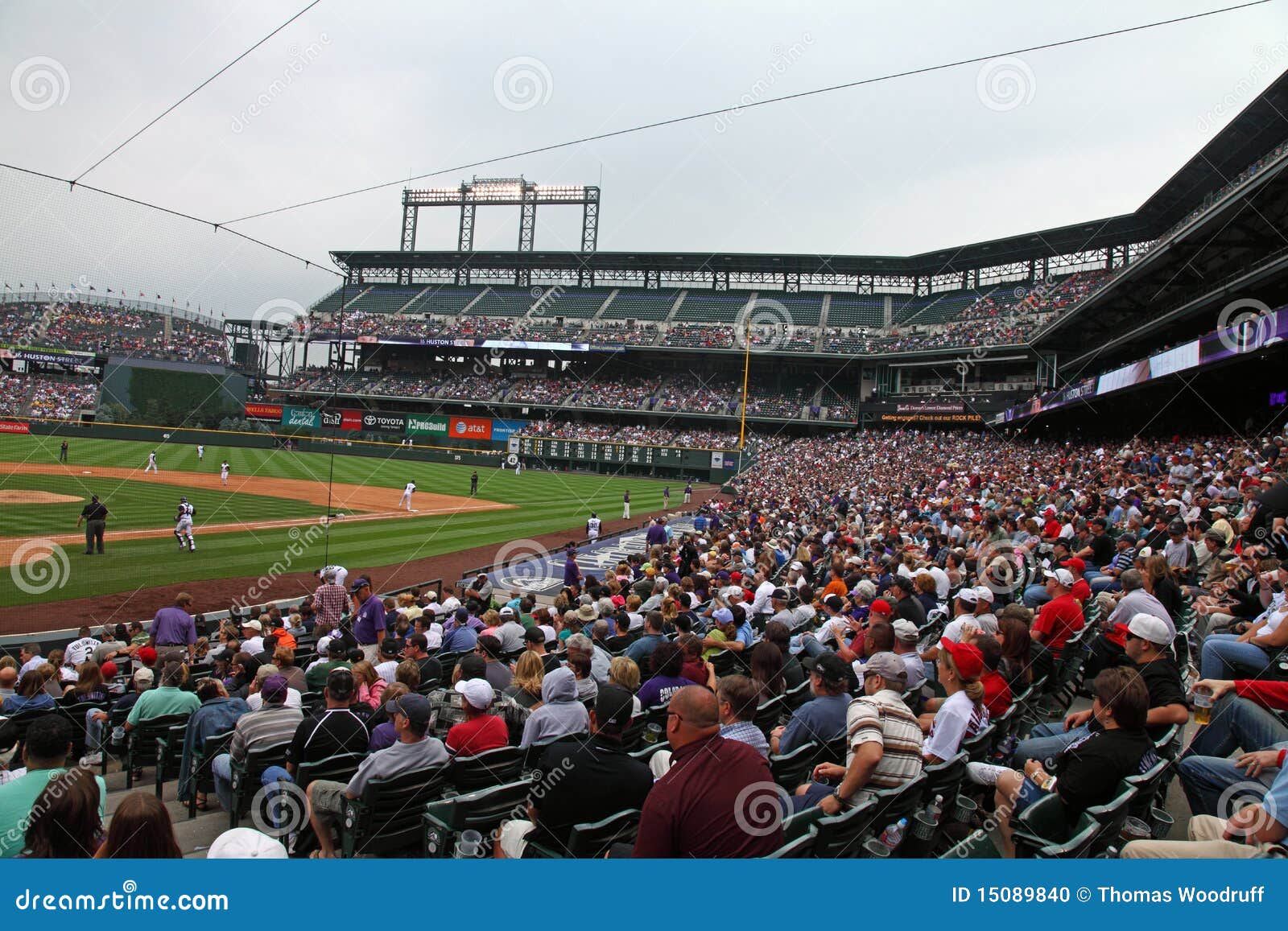 Fans editorial image. Image of baseball, seats, decks - 15089840