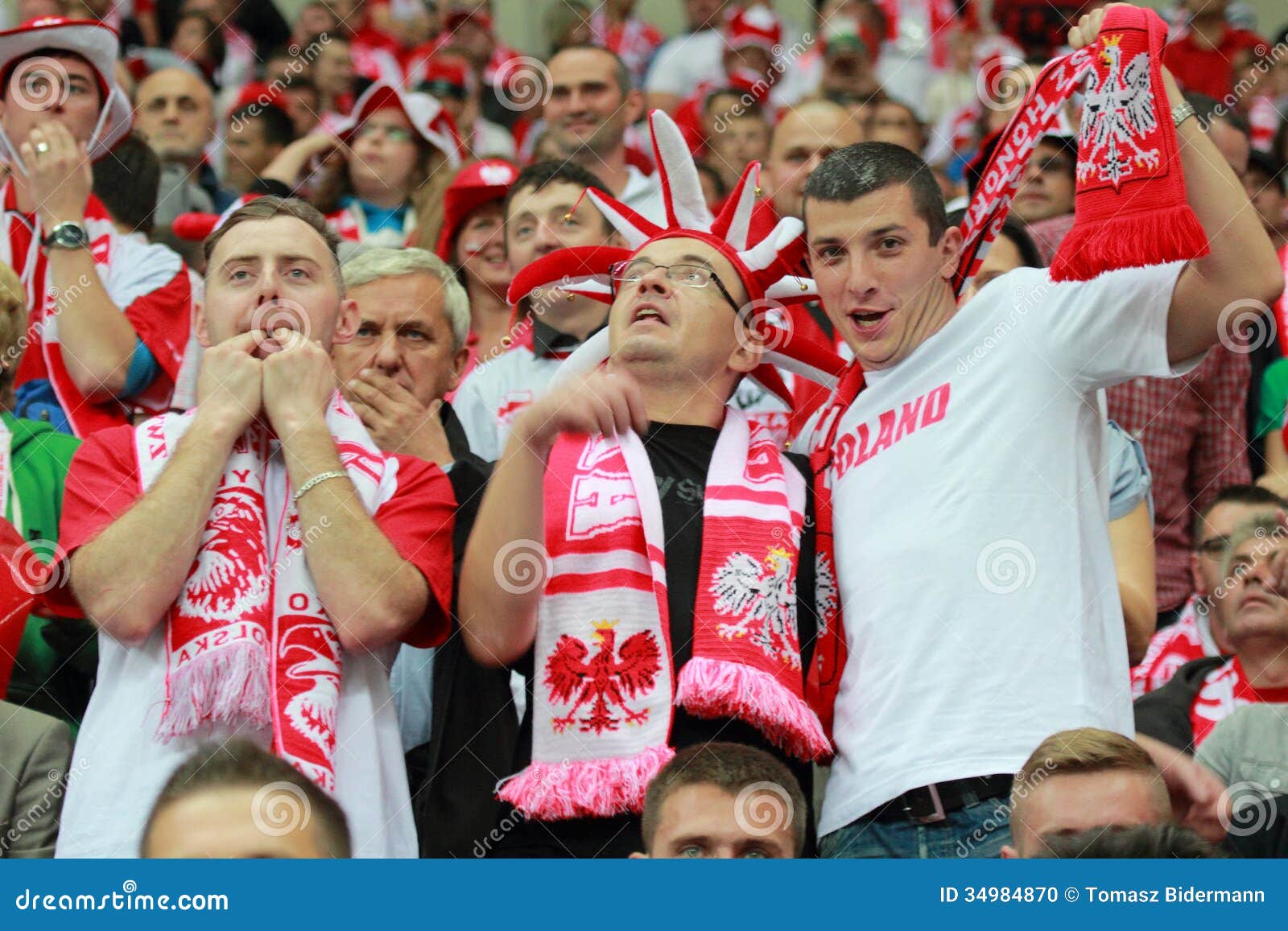 Fans imagen editorial. Imagen de deporte, gente, deportes - 34984870