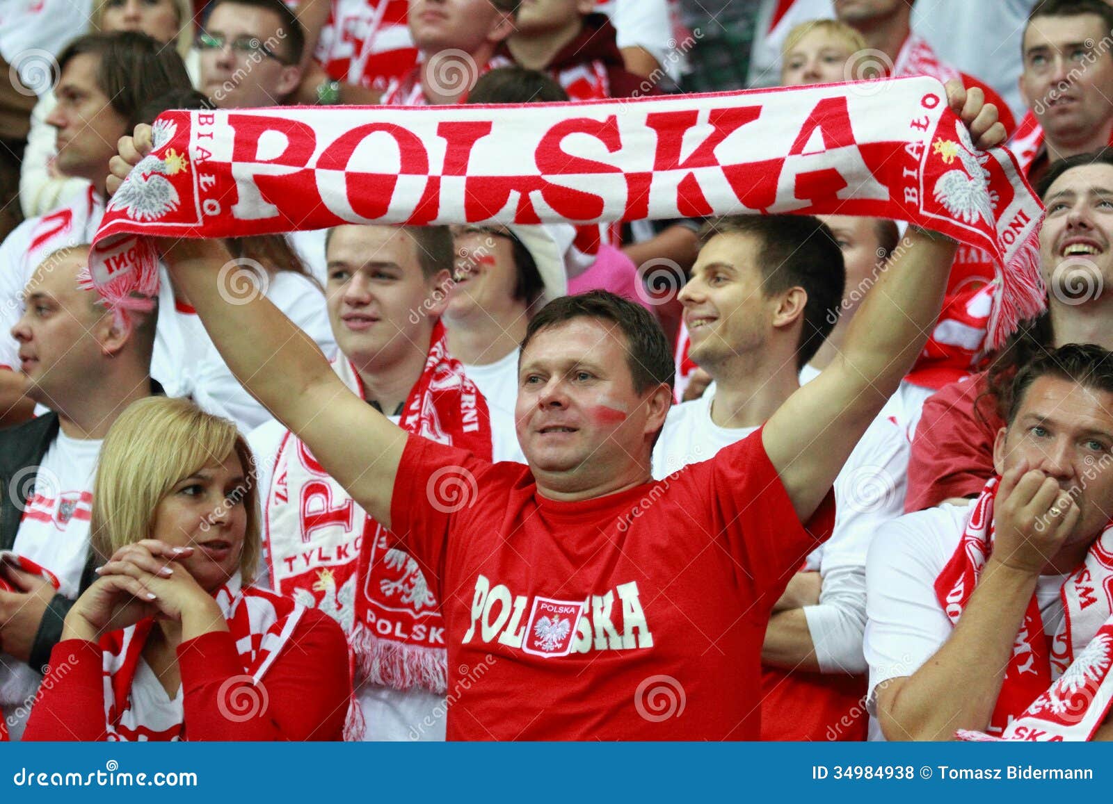 Fans photo stock éditorial. Image du poli, concurrence - 34984938
