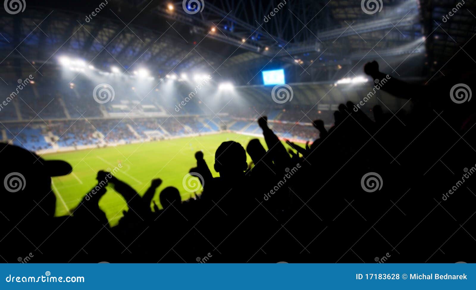 Fans celebrating goal stock photo. Image of goal, emotion - 17183628