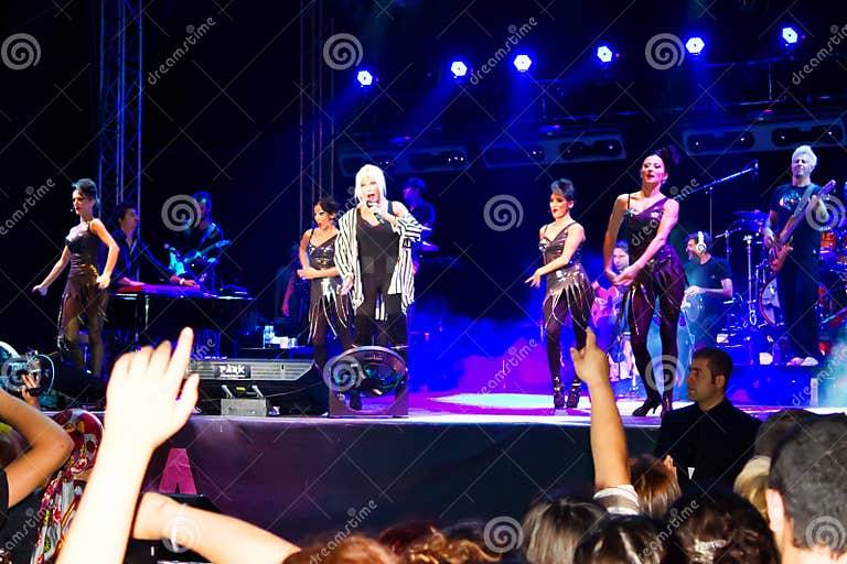 Fans Cheer during the Concert Editorial Stock Photo - Image of hand ...
