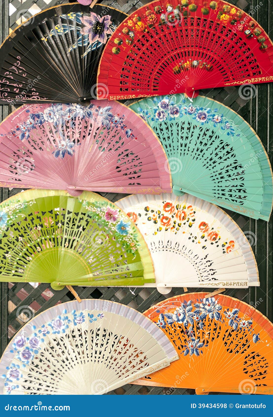 Fans colors stock photo. Image of culture, crease, hues - 39434598