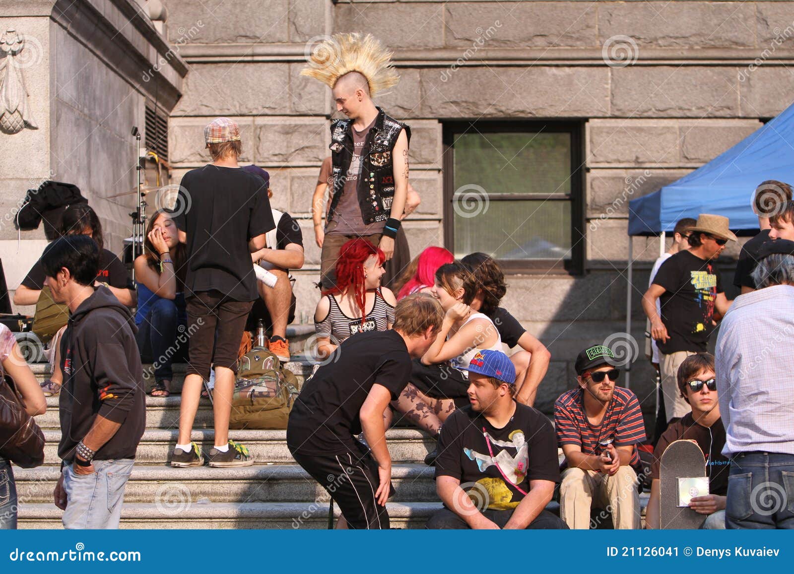 Fans on the Concert of the Punk Group Editorial Photo - Image of ...