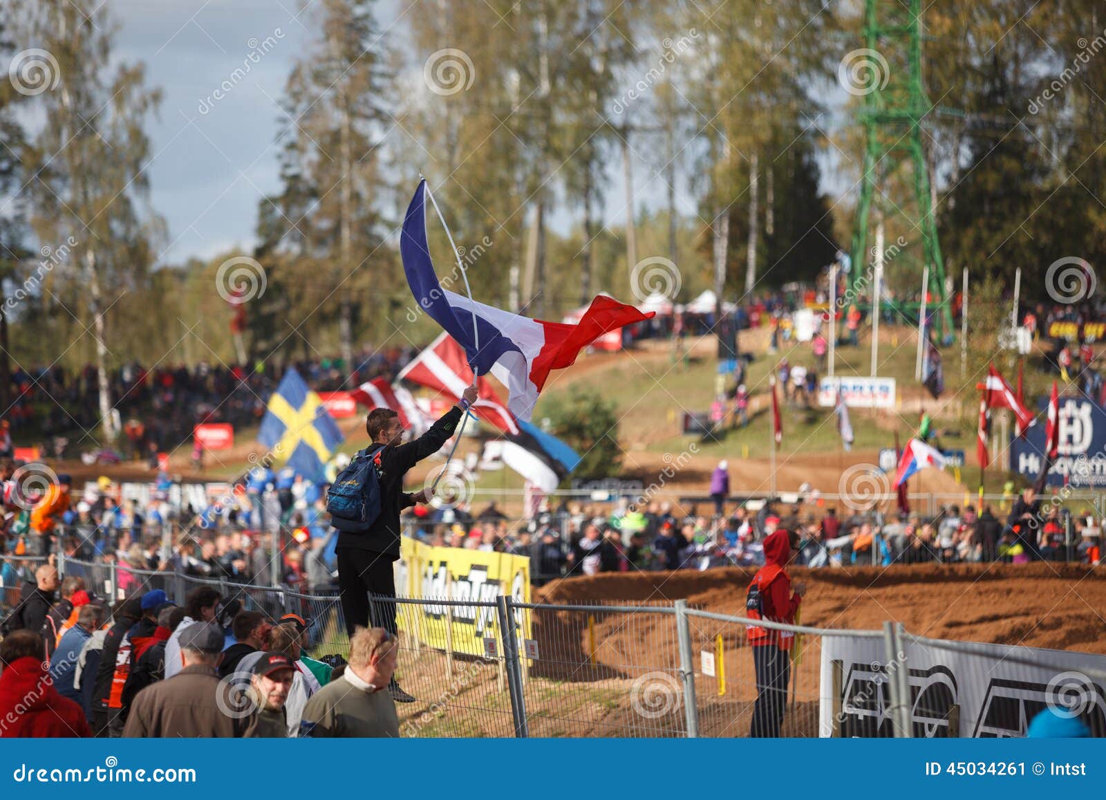 Fans in Motocross of Nations 2014 Editorial Photo - Image of editorial ...