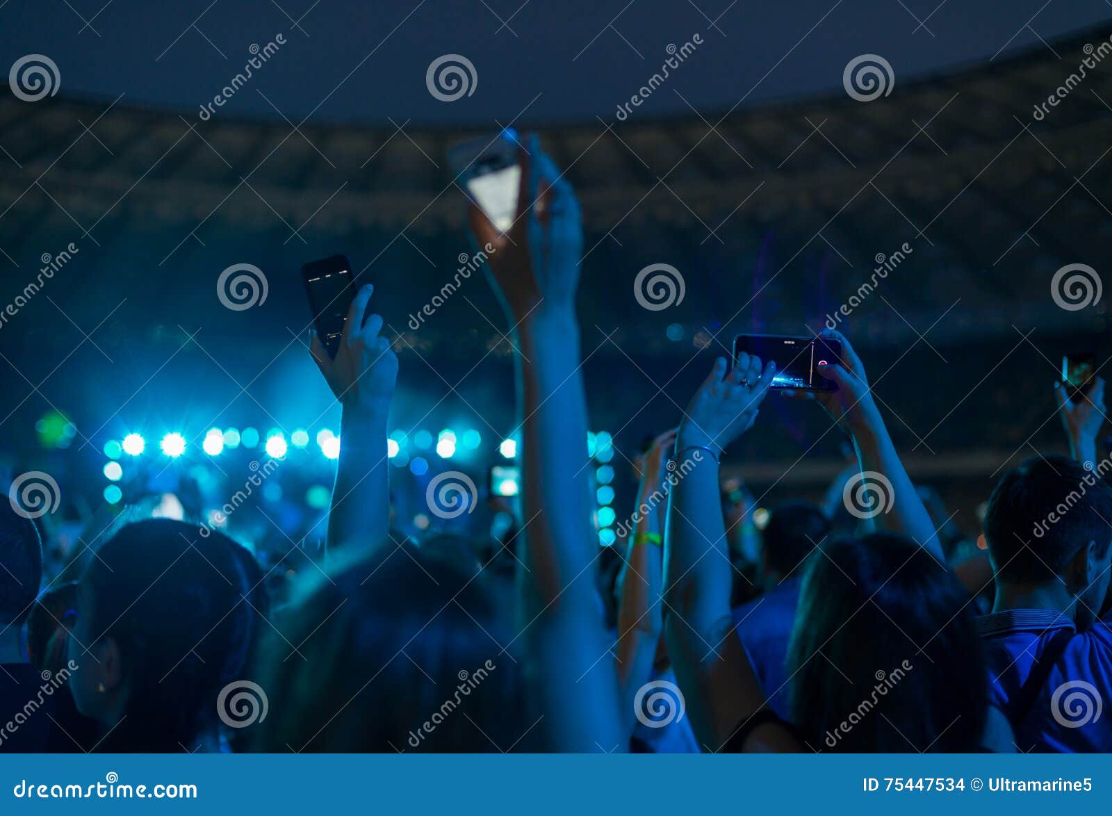 Fans at performance editorial stock image. Image of live - 75447534