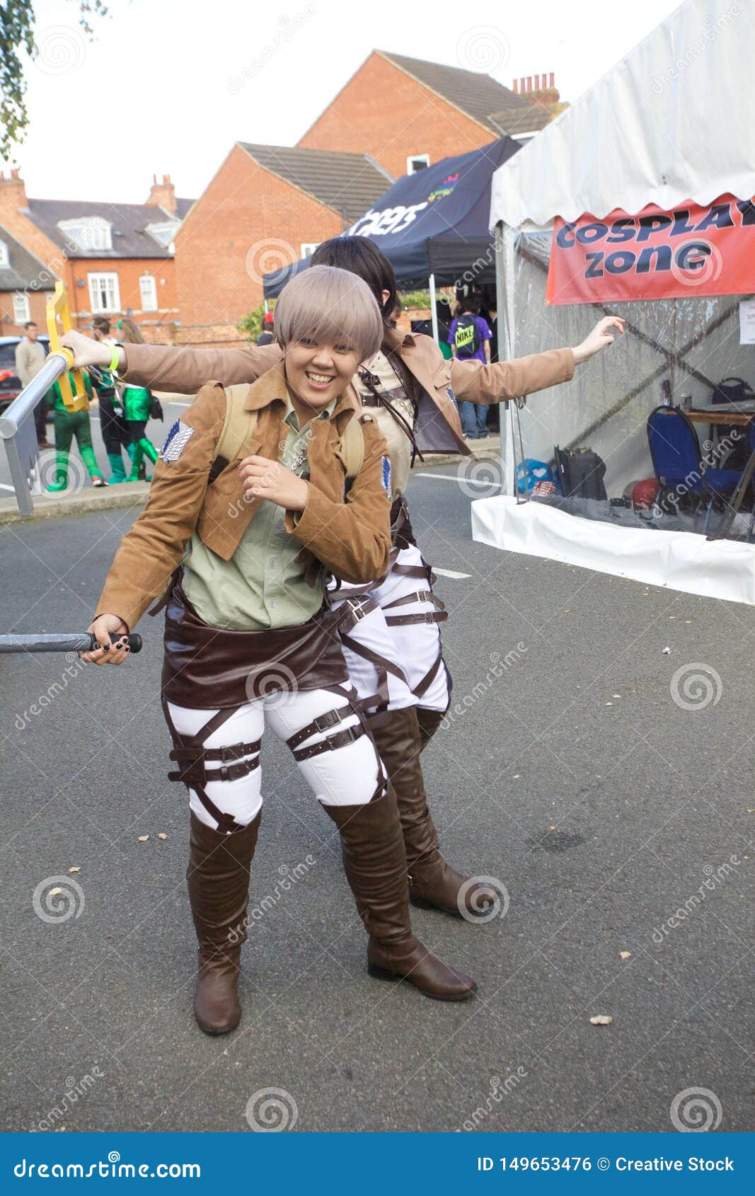 Northampton Comic-Con 2015 editorial photo. Image of weapons - 149653476