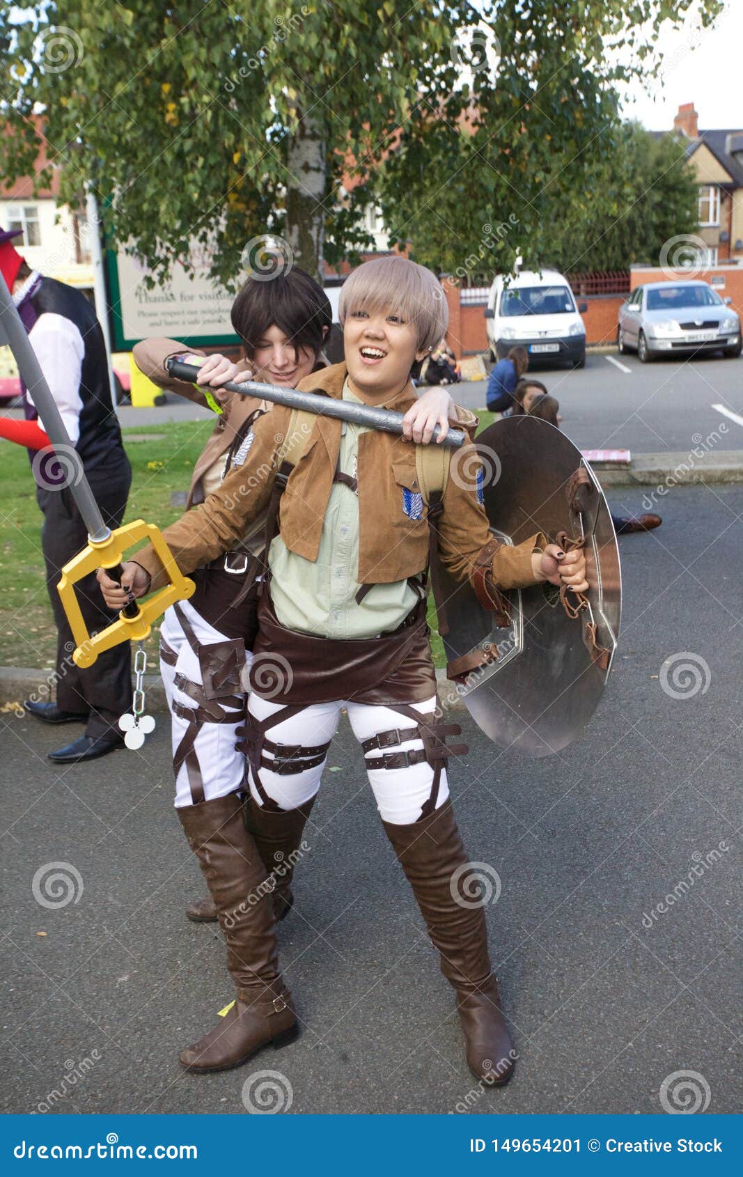 Northampton Comic-Con 2015 editorial photo. Image of weapons - 149654201