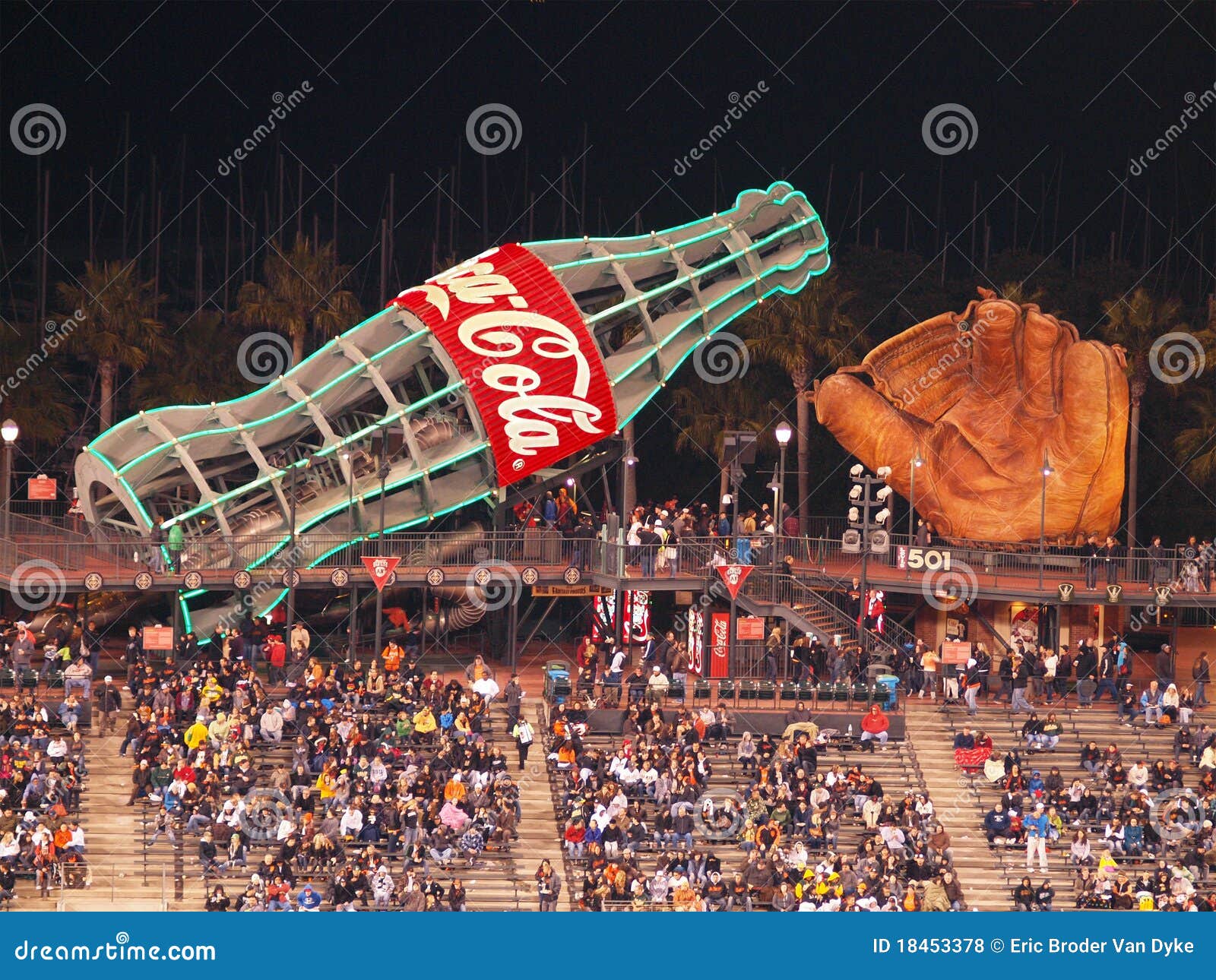 Fans Sitting in Bleacher Section Editorial Stock Photo - Image of ...